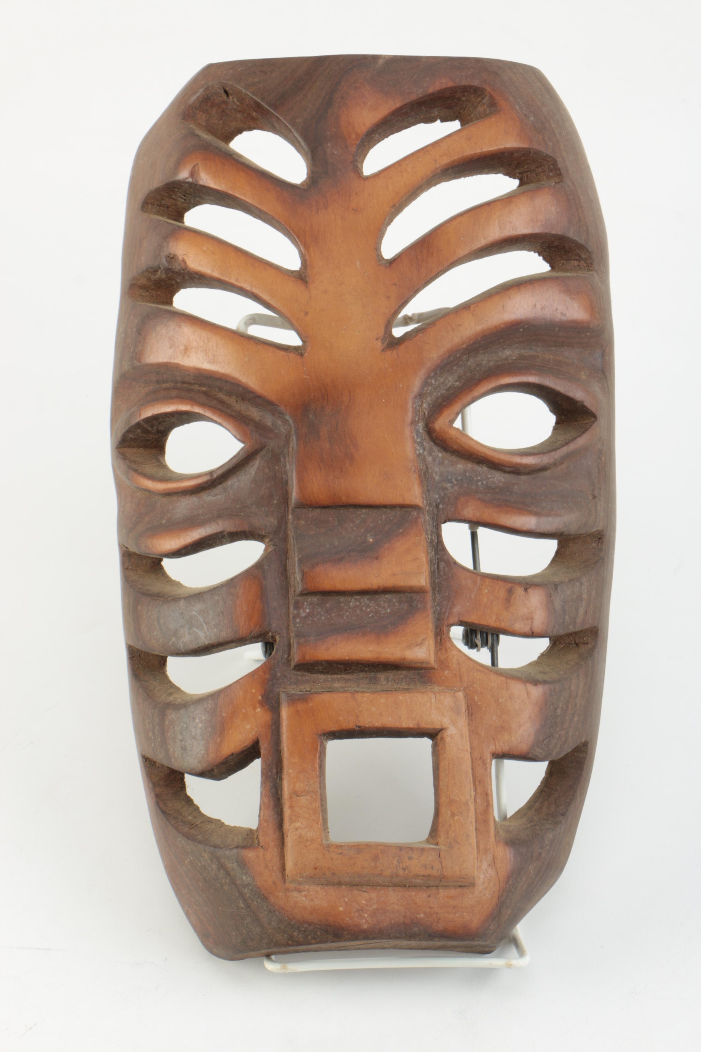 Hand Carved Wood Mask | EBTH