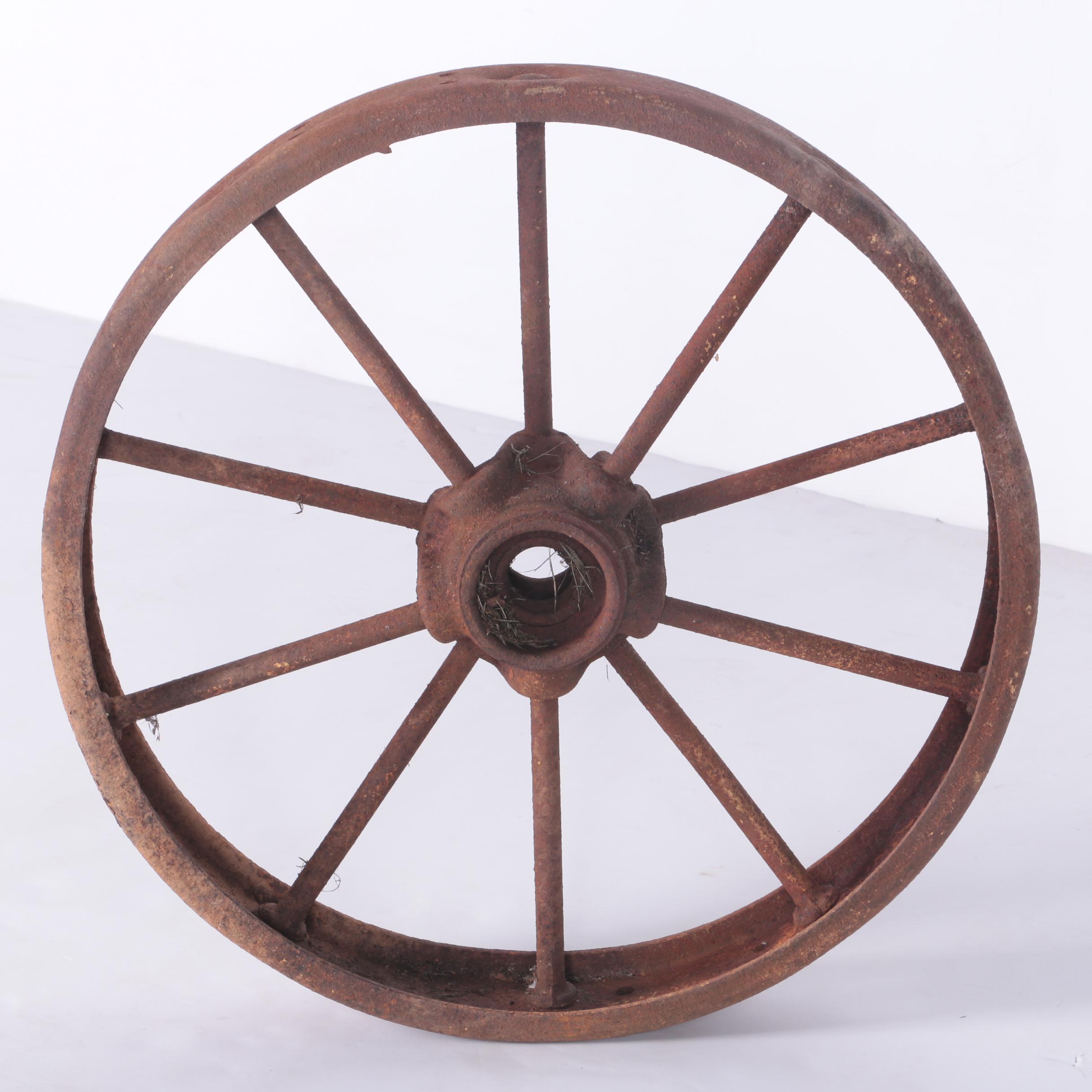Decorative Metal Wagon Wheel | EBTH