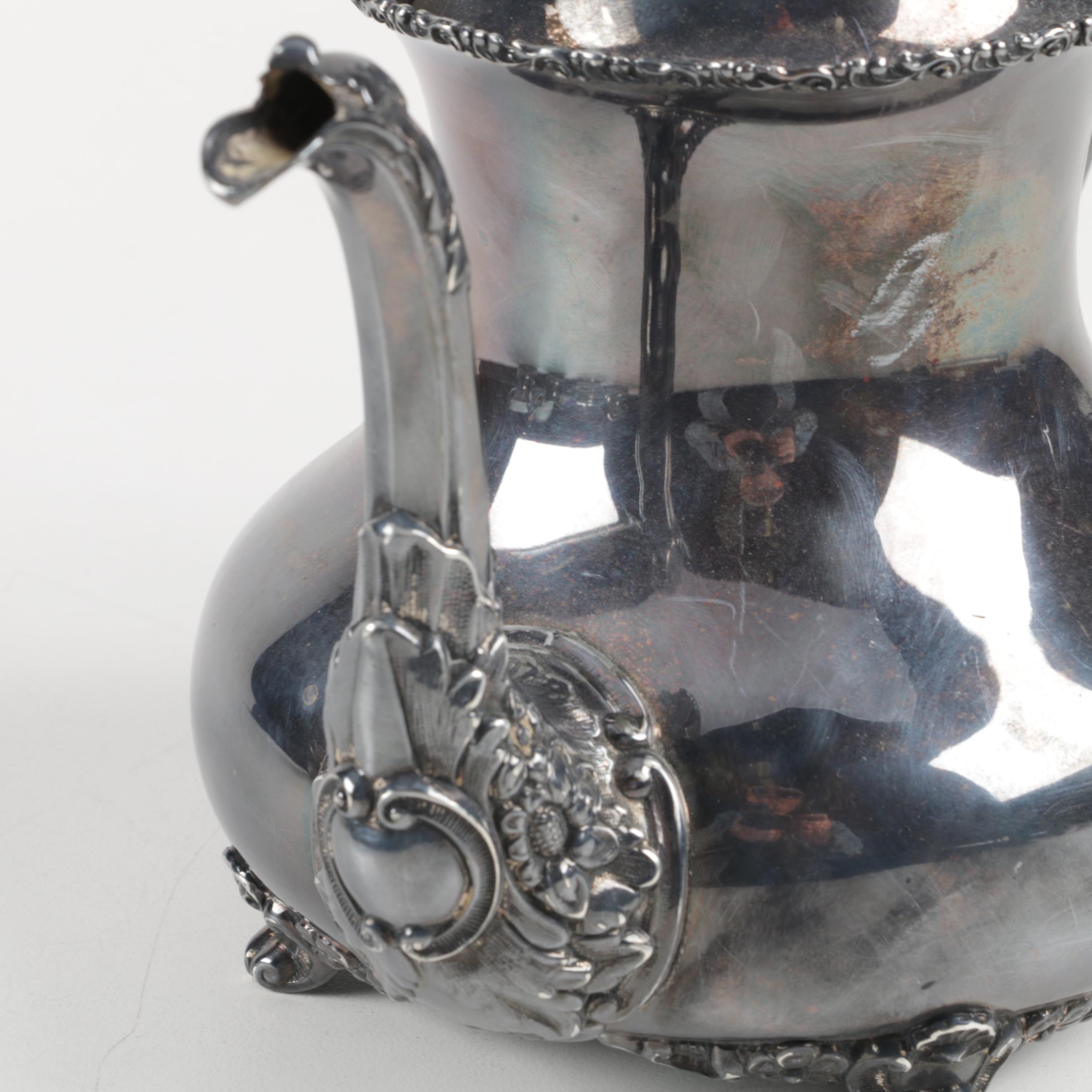 Forbes Silver Co. Silver Plate Tea Service | EBTH
