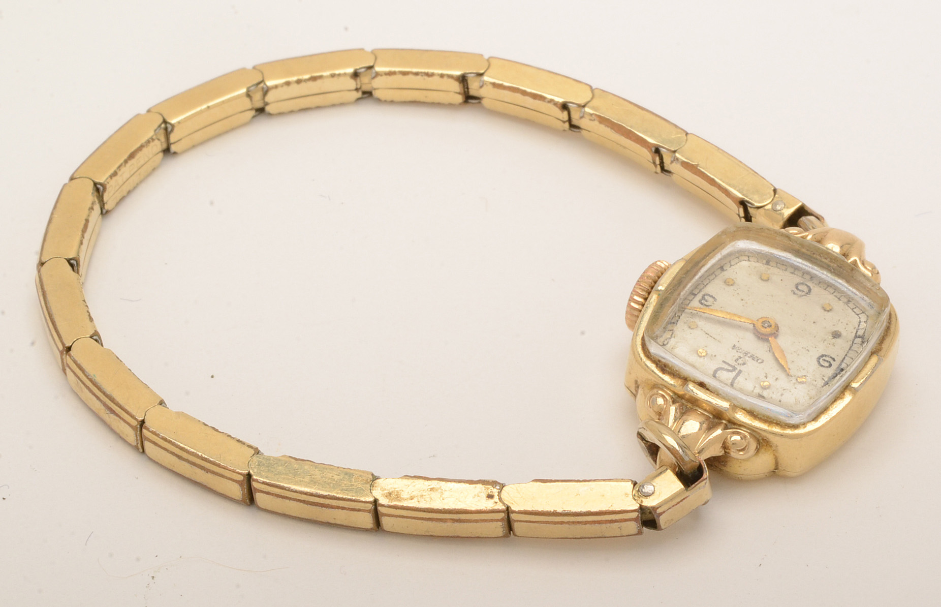 Vintage Omega Wristwatch with Square Face | EBTH