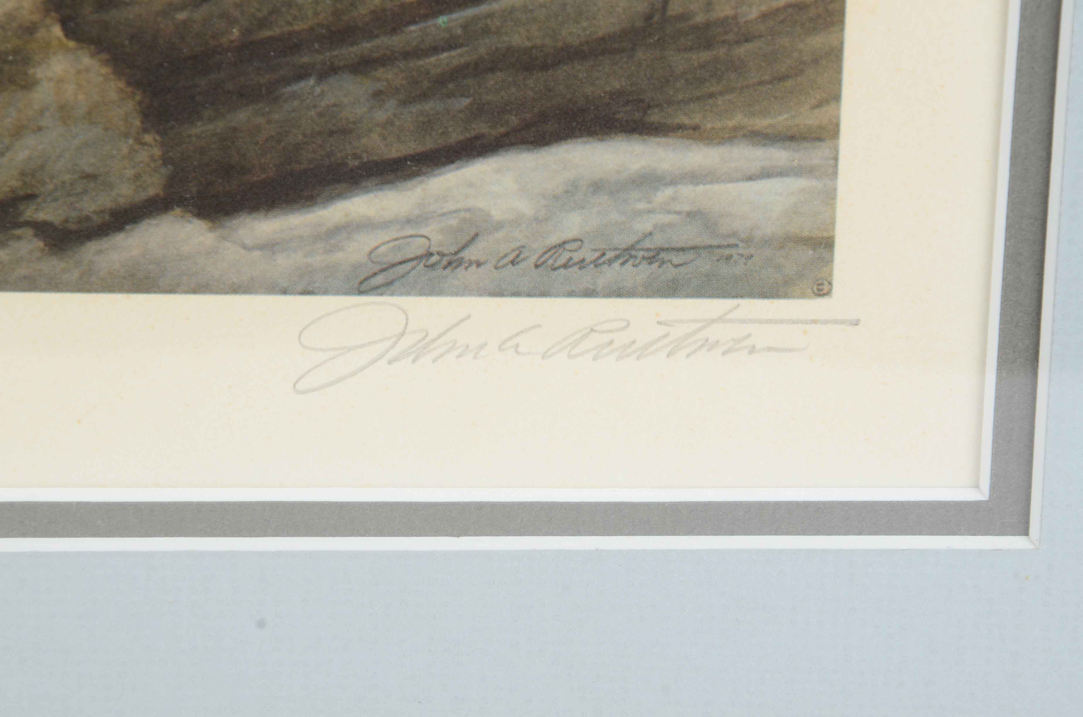 John Ruthven Signed Limited Edition Offset Lithograph "White Tiger" | EBTH