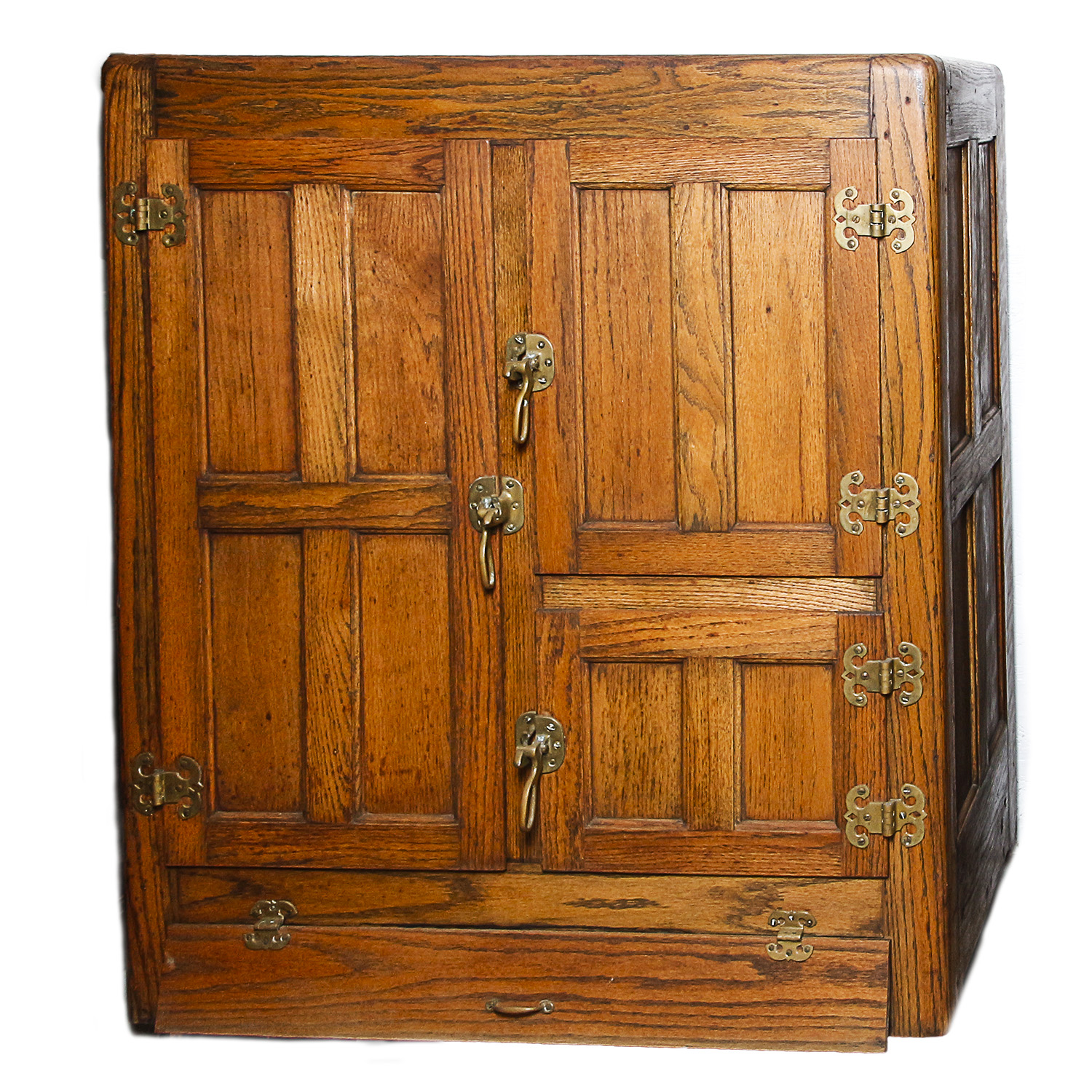 Antique Oak Ice Box | EBTH