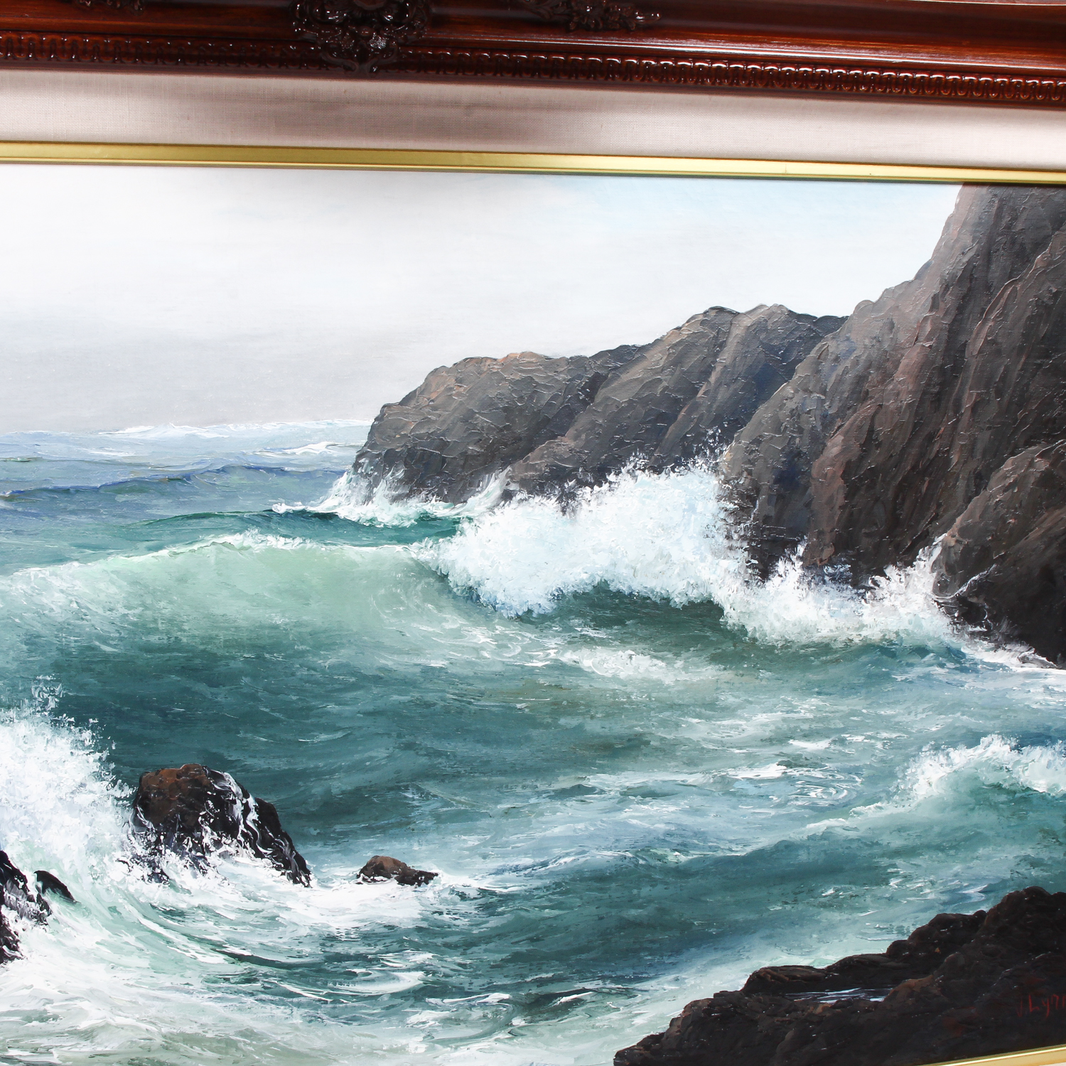 Virginia Lynn Oil Painting "Morning Fog" | EBTH