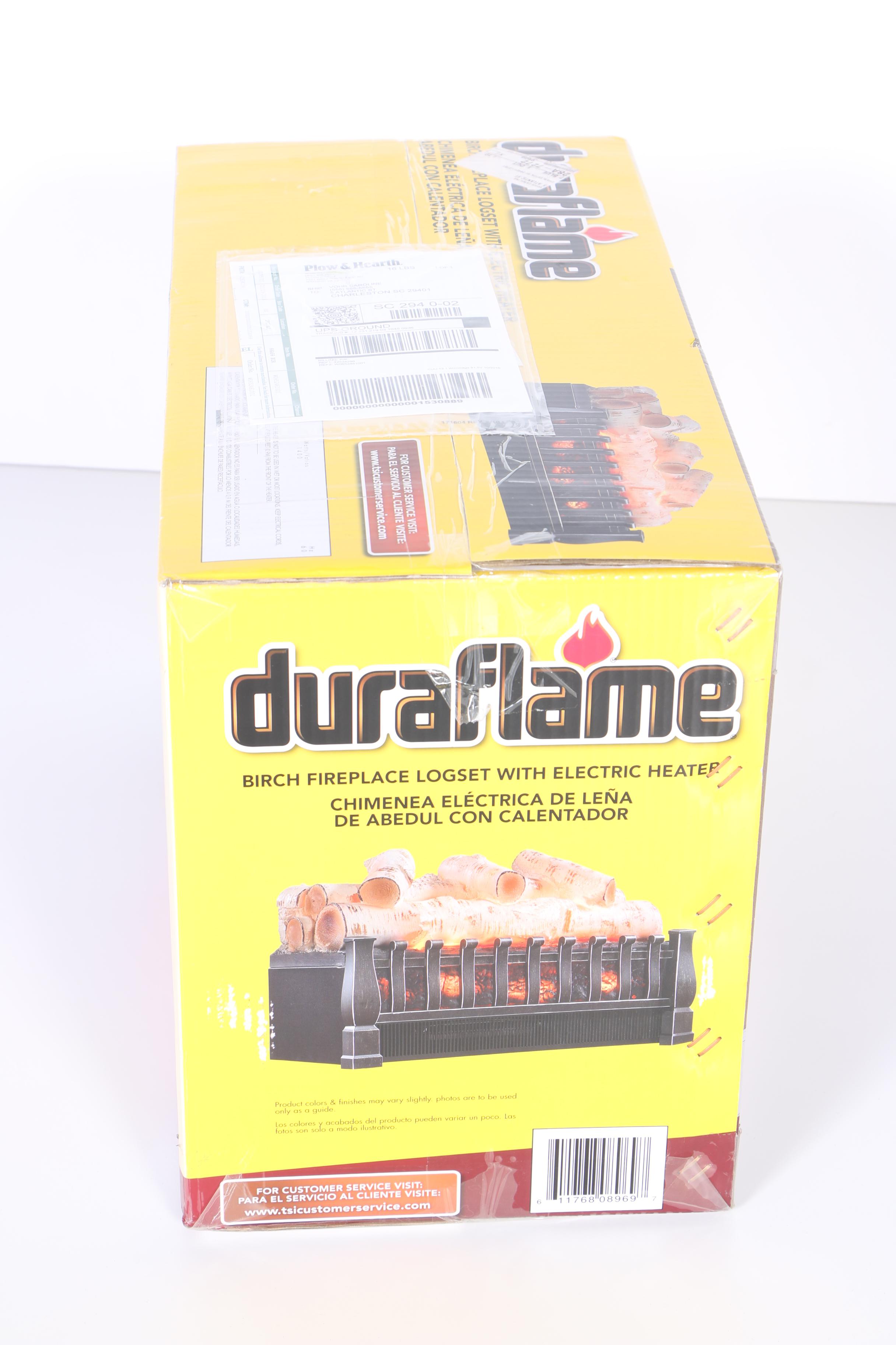 Duraflame Electric Fireplace with Remote Control | EBTH