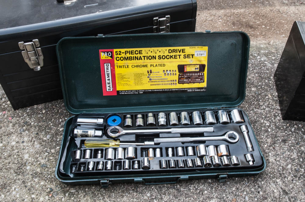 Craftsman Tool Boxes and 52-Piece Combination Socket Set | EBTH