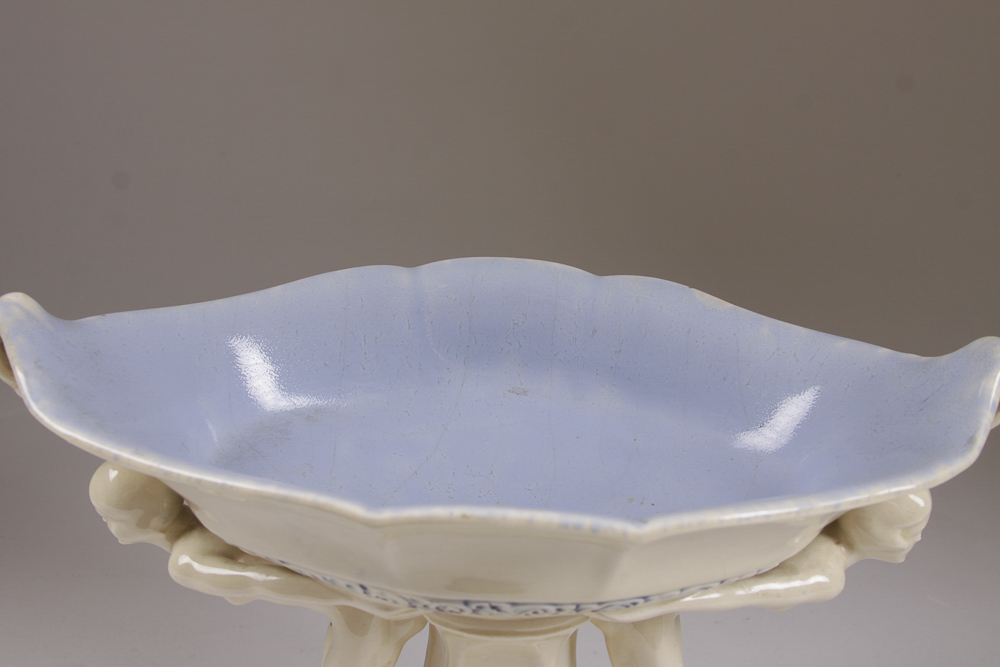 Art Deco Style Pottery Compote | EBTH