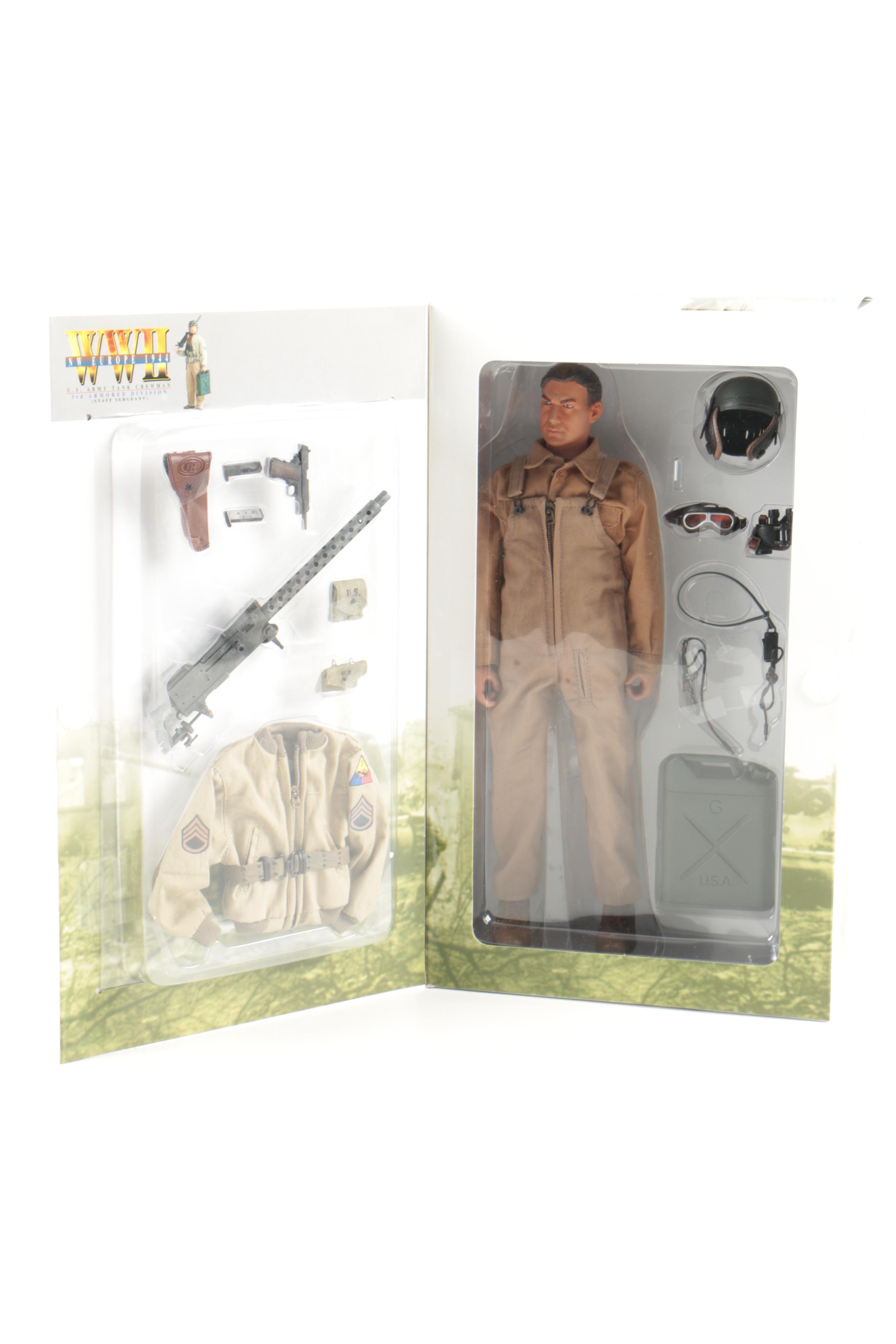 Commemorative WWII 12" Dragon Action Figures | EBTH