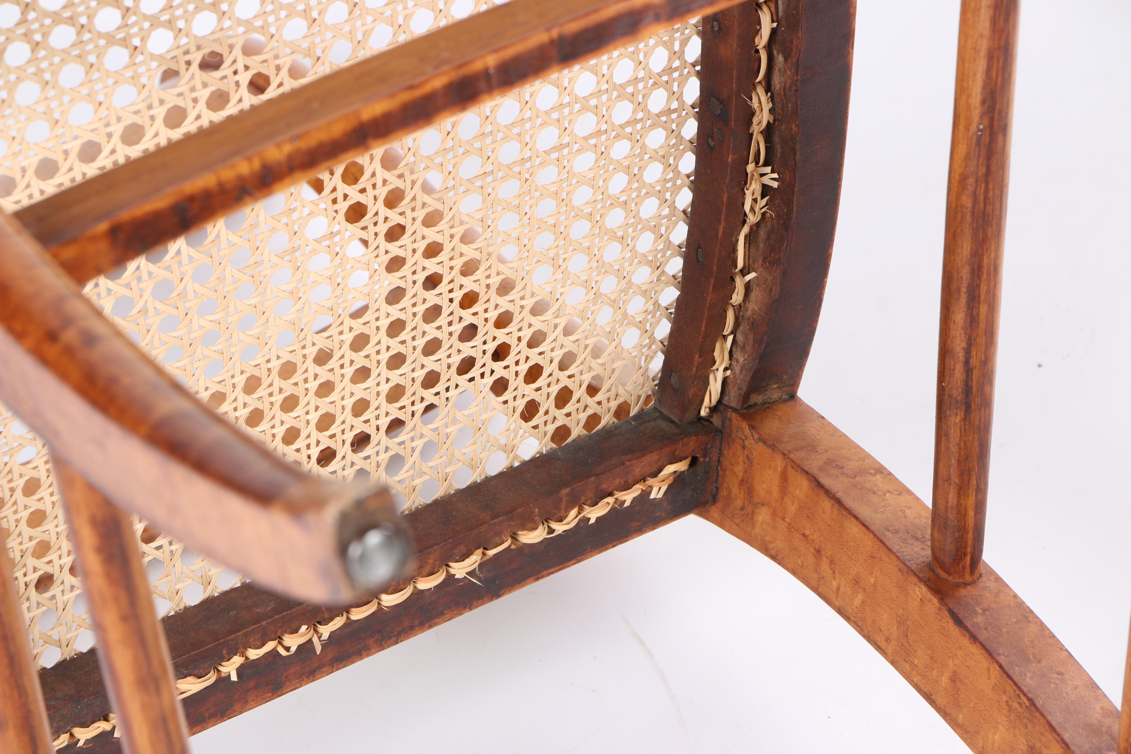 Bird's Eye Maple Phyfe Style Chair Pair | EBTH