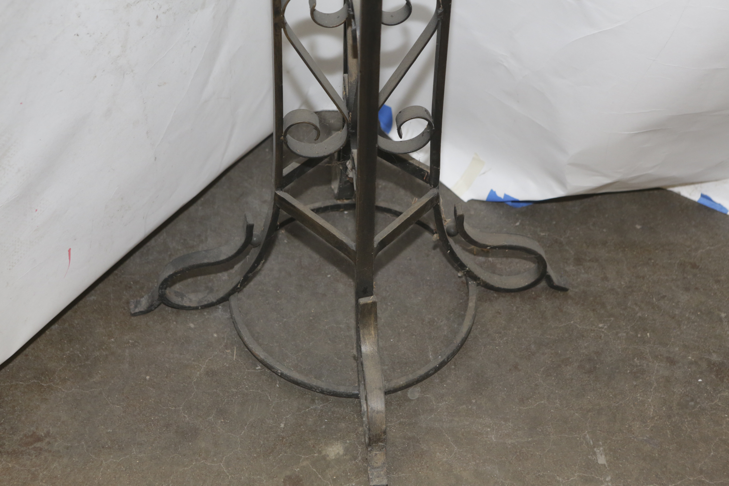 Wrought Iron Torchere Holder | EBTH