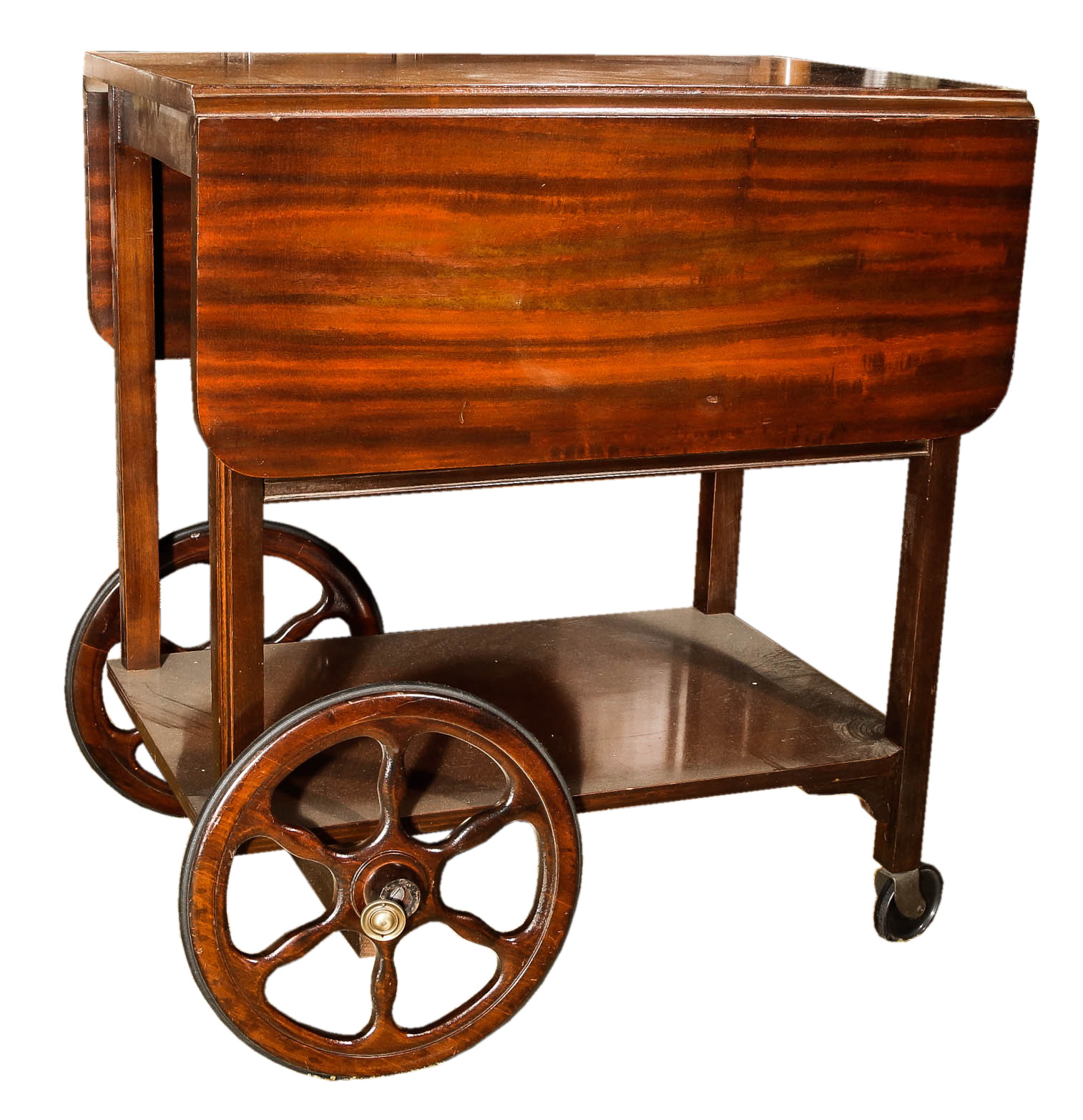 Vintage Wooden Tea Trolley | EBTH