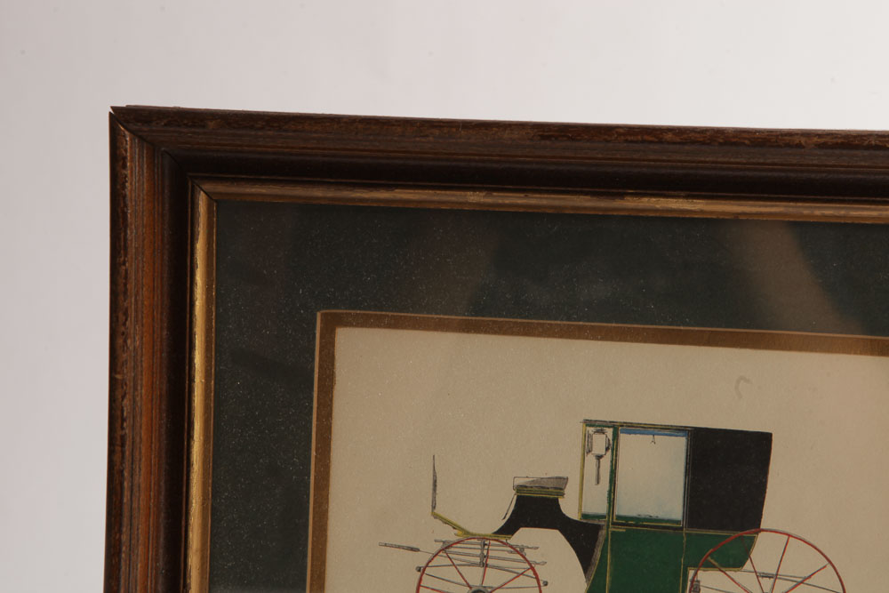 Hand-Colored Stone Lithographs of Coaches | EBTH