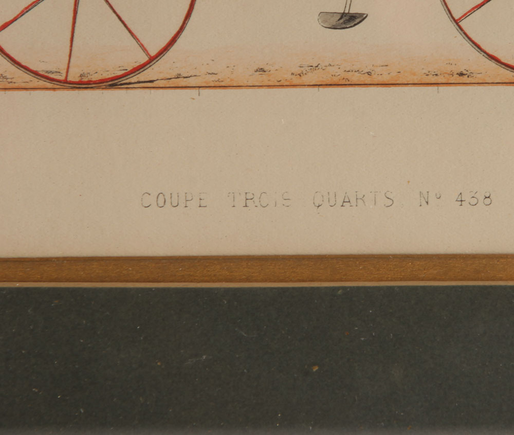 Hand-Colored Stone Lithographs of Coaches | EBTH