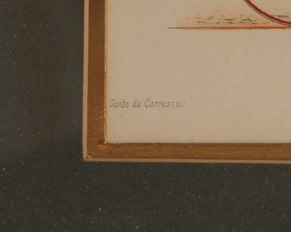 Hand-Colored Stone Lithographs of Coaches | EBTH