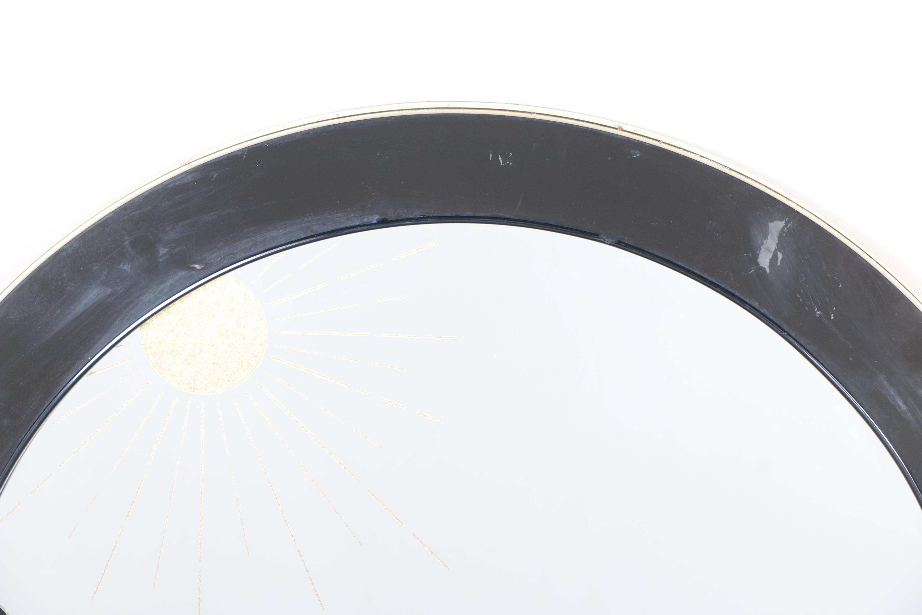 Art Deco-Style Cat Framed Wall Mirror | EBTH