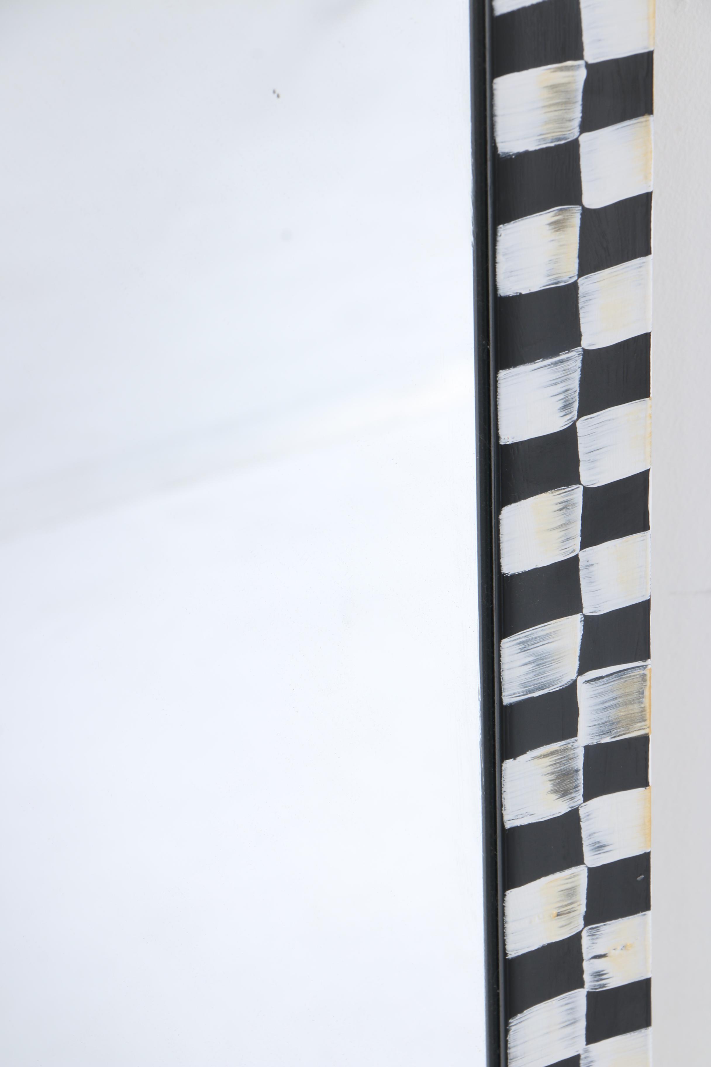 Mirror with Checkerboard Frame | EBTH