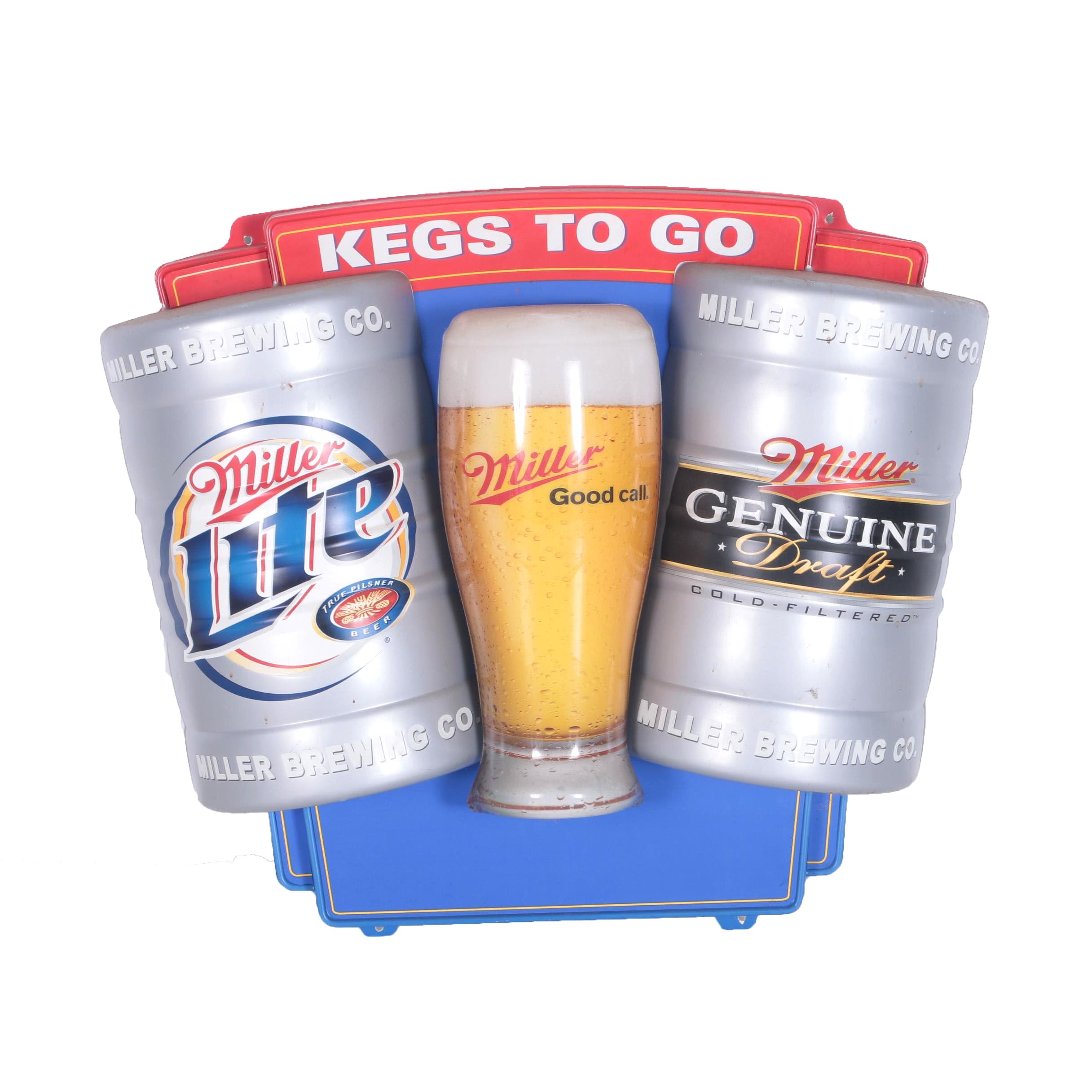 Miller Beer Sign | EBTH