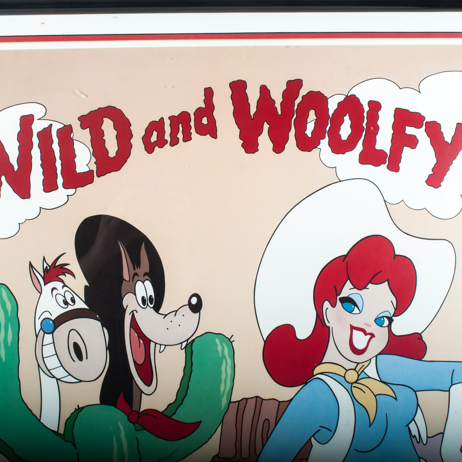 Framed Vintage 'Wild and Woolfy' Poster | EBTH