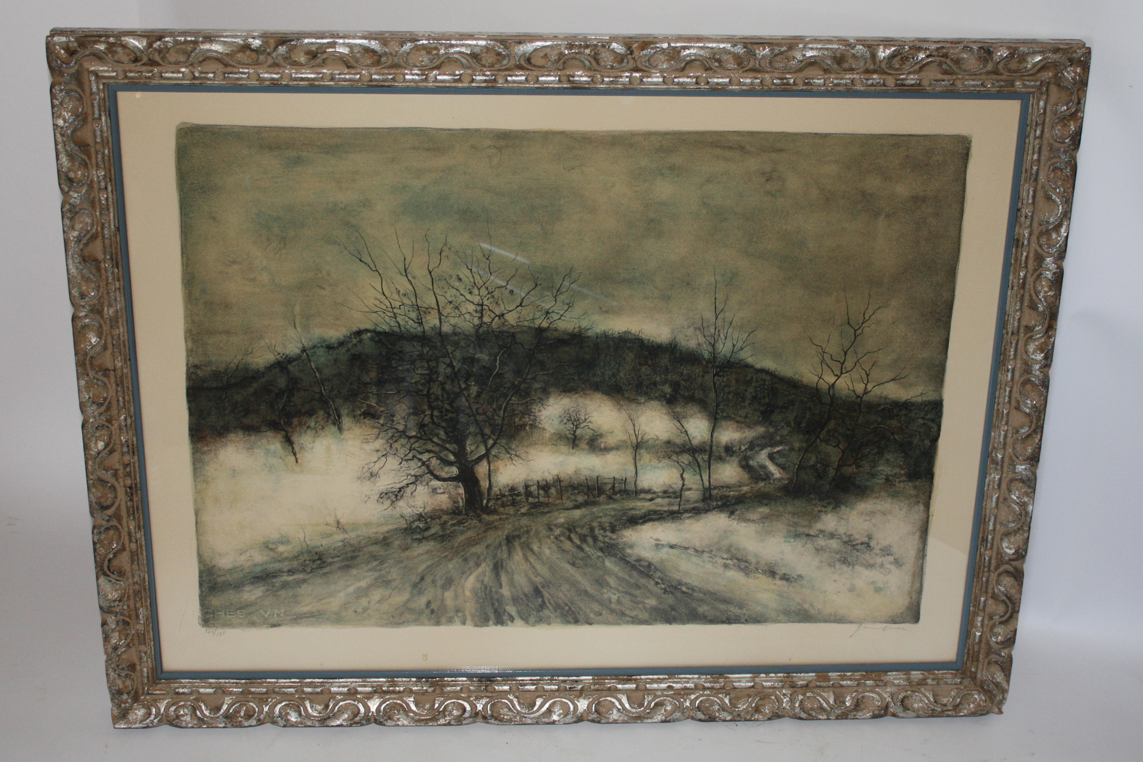 Limited Etching on Paper of a Landscape | EBTH