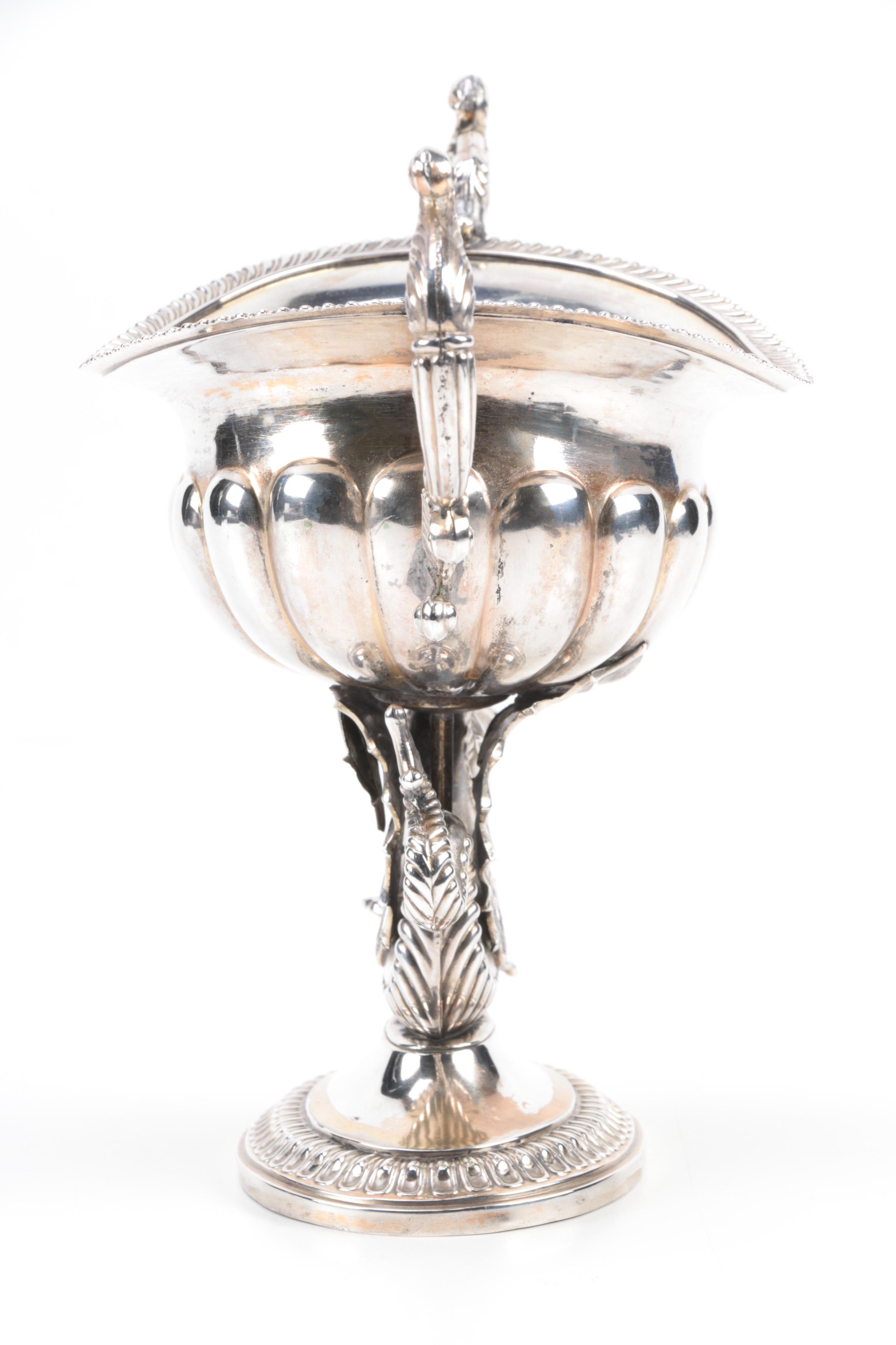 Late 19th Century Prussian "Dragon" Weighted Silver Trophy | EBTH