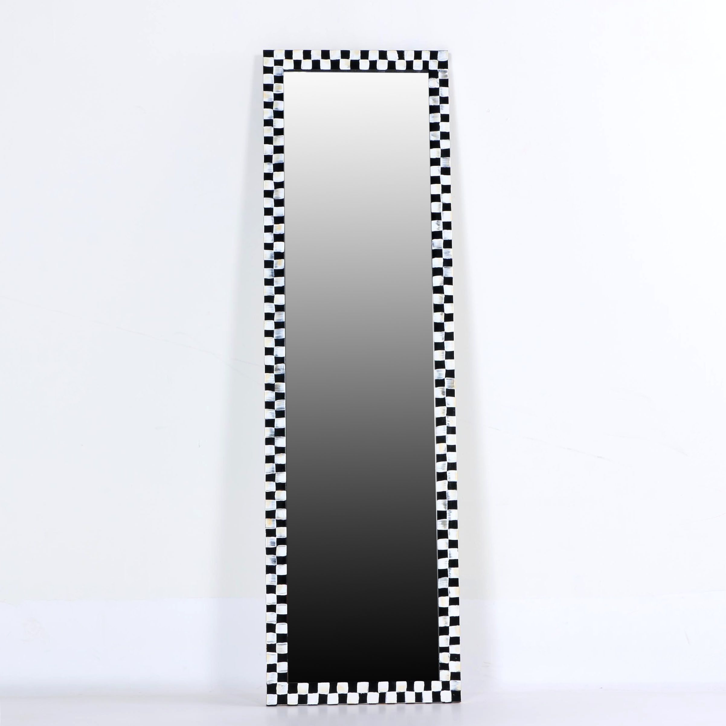 Mirror with Checkerboard Frame | EBTH