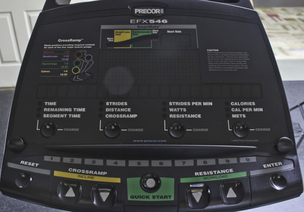 Precor EFX 546 Elliptical Trainer | EBTH