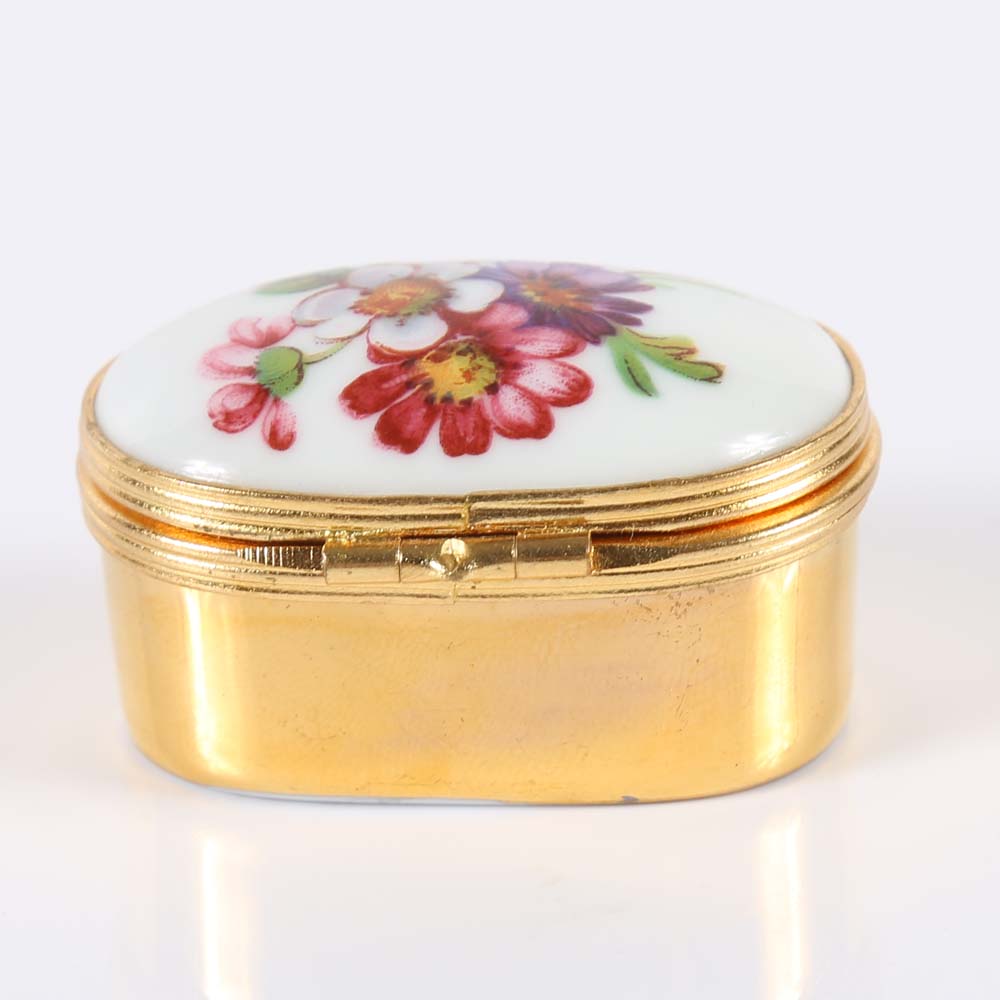 Artoria Limoges Porcelain Pill Boxes | EBTH