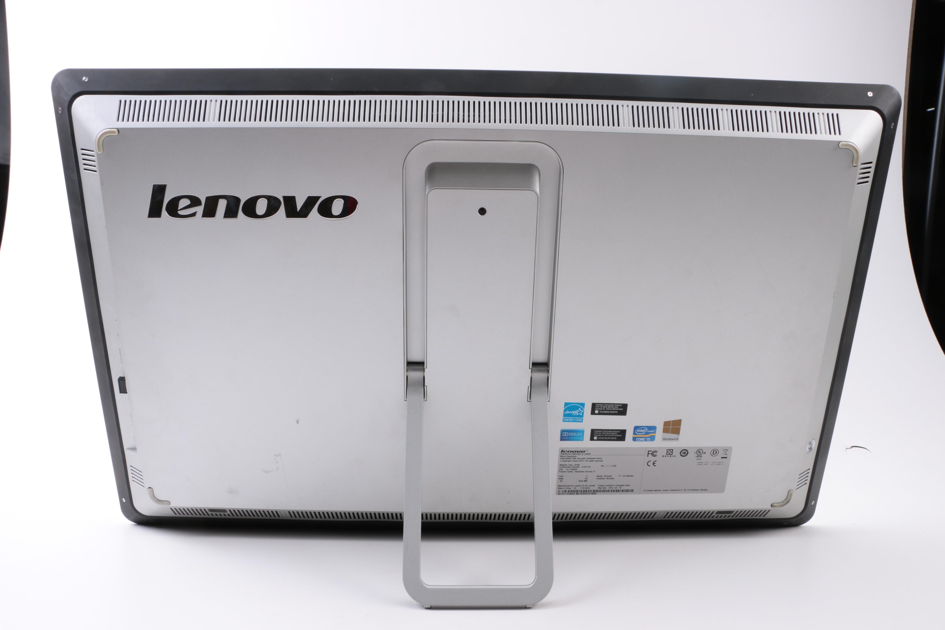 Lenovo IdeaCentre Horizon Portable Tablet with Wireless Keyboard and ...