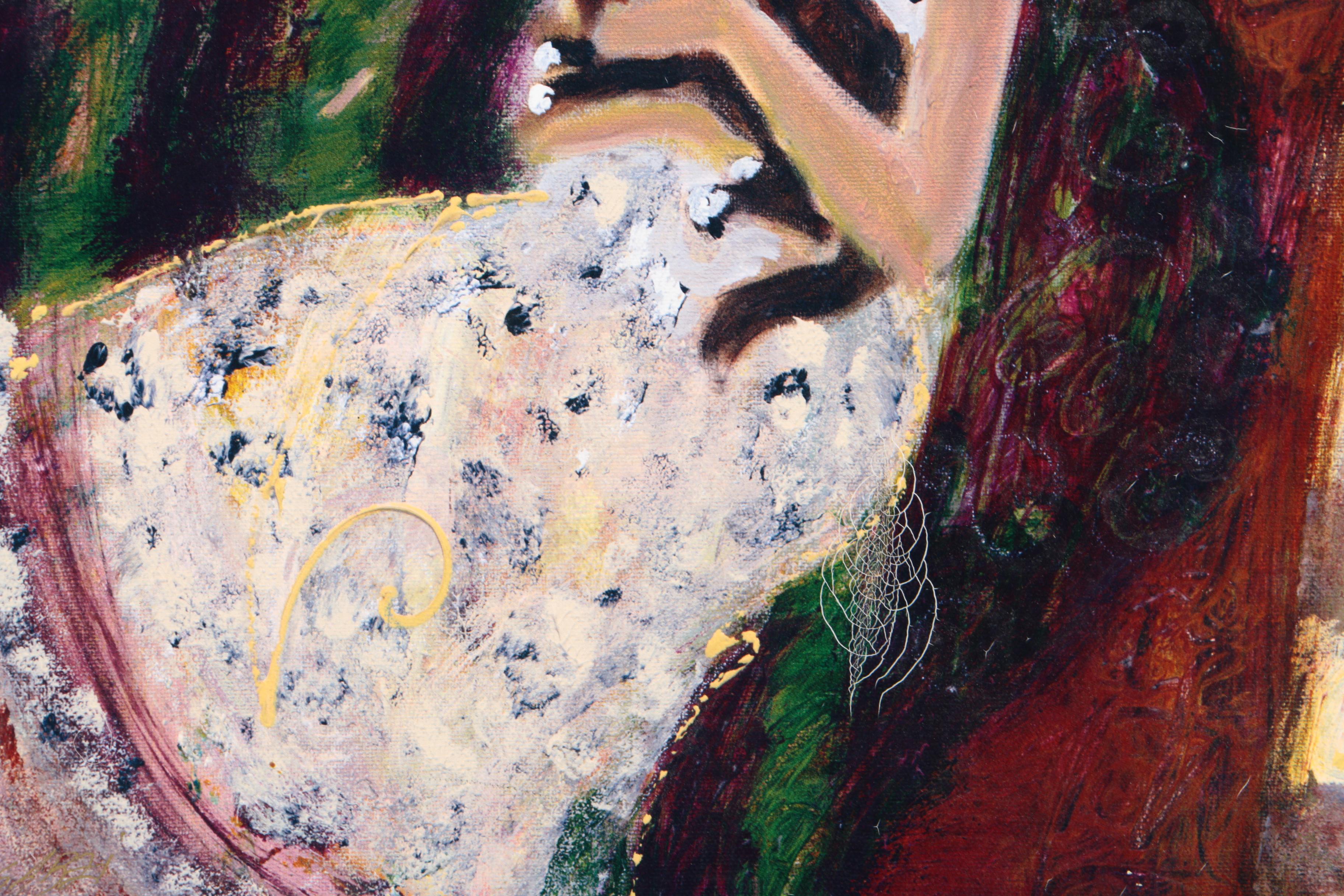 Sabzi Limited Edition Giclées on Canvas "Apology" and "Midnight Mood ...