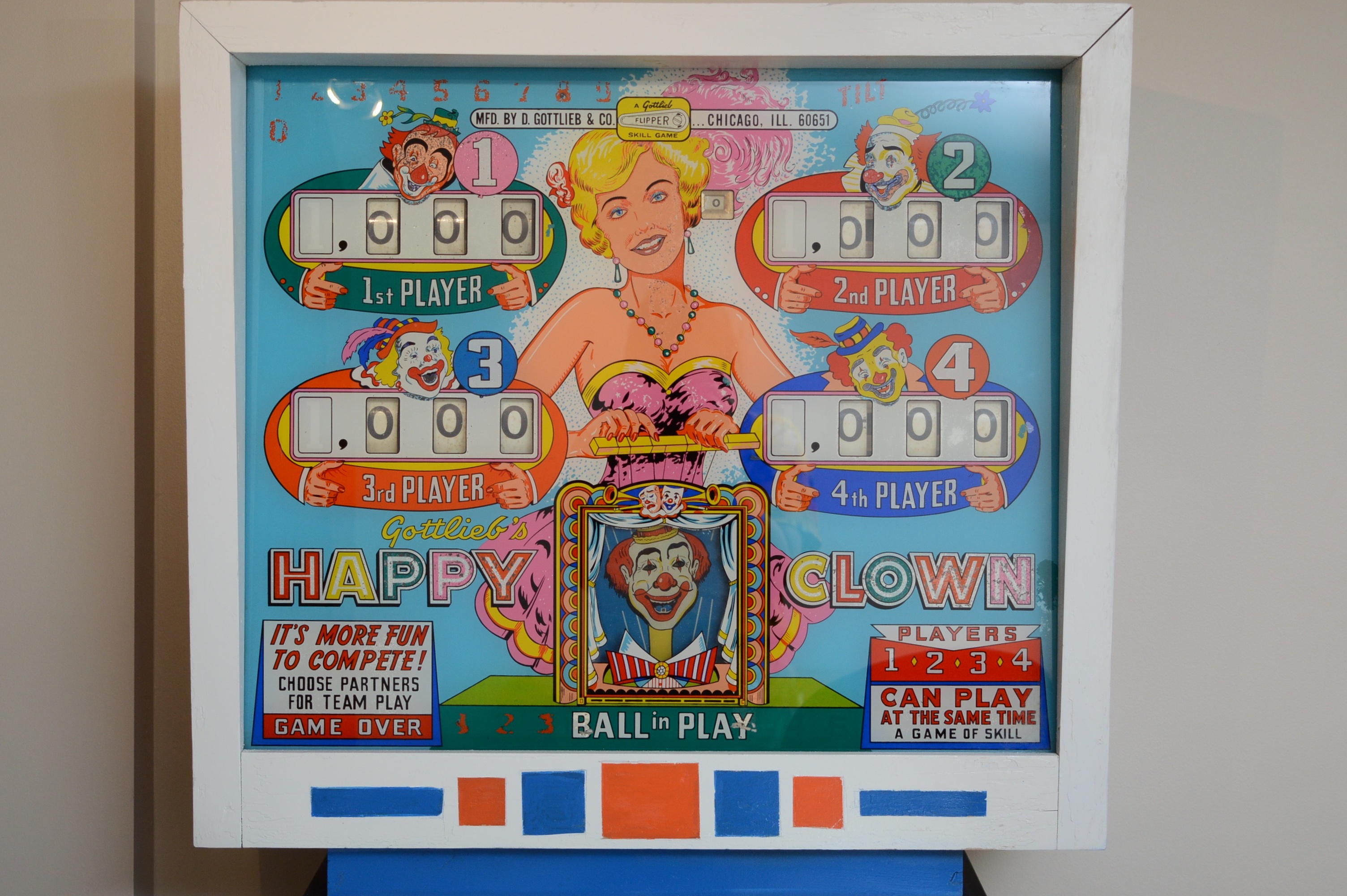 Original 1964 Gottlieb's "Happy Clown" Pinball Machine | EBTH