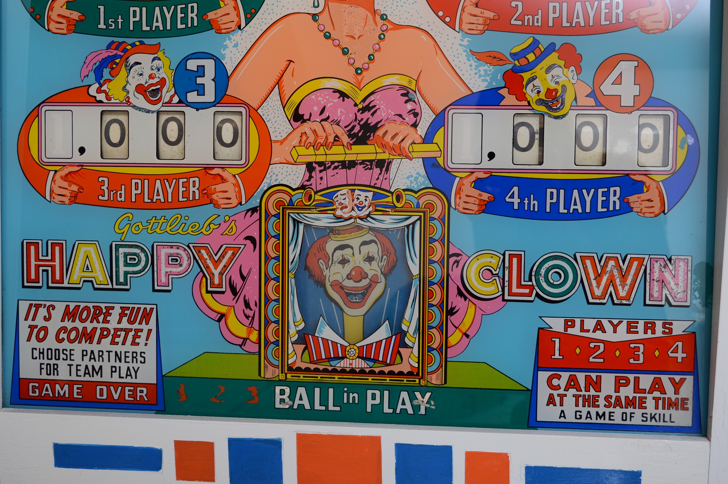 Original 1964 Gottlieb's "Happy Clown" Pinball Machine | EBTH