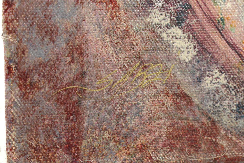 Sabzi Limited Edition Giclées on Canvas "Apology" and "Midnight Mood ...