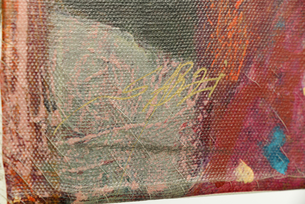 Sabzi Limited Edition Giclées on Canvas "Apology" and "Midnight Mood ...