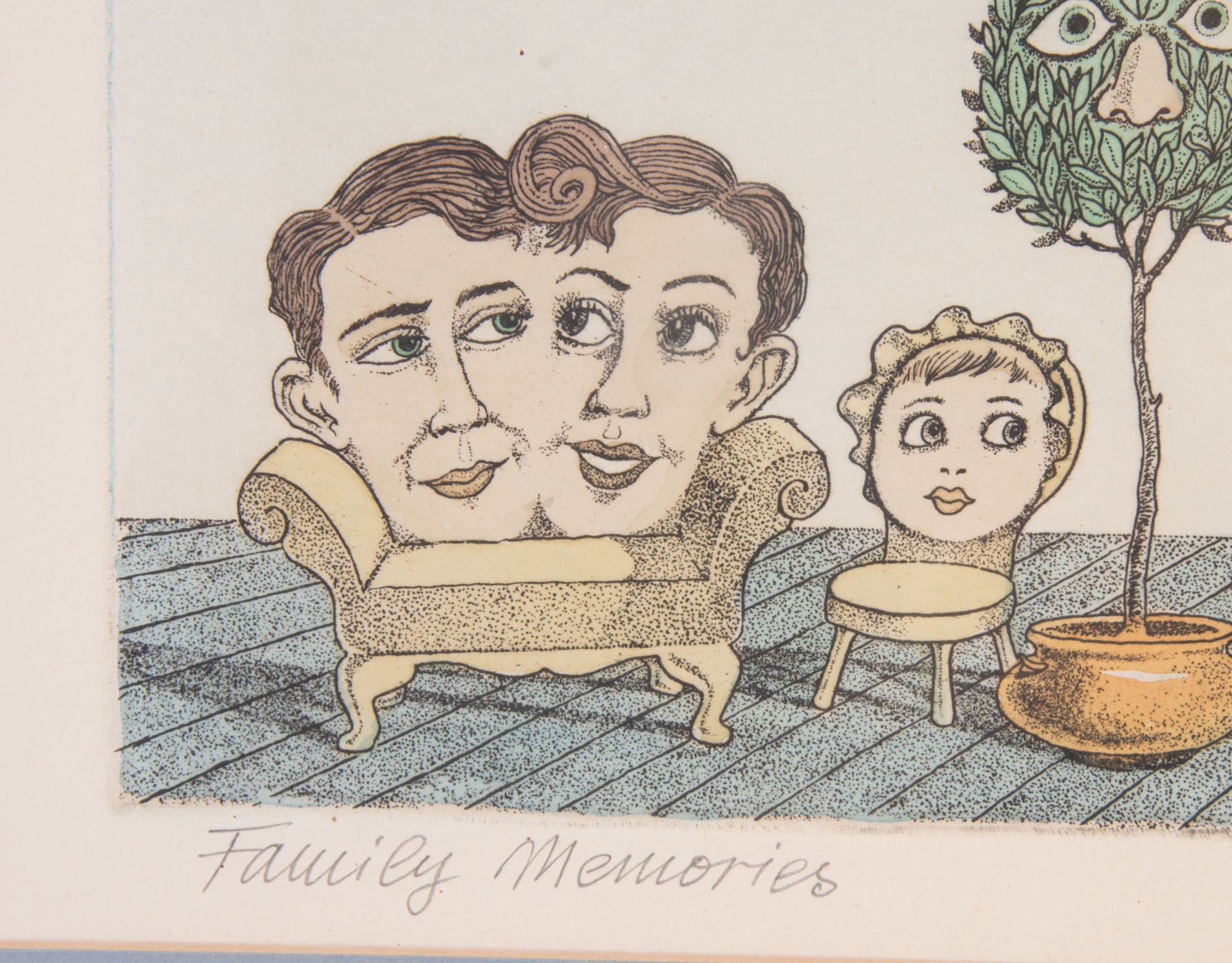 Signed Limited Edition Hand Colored Etching by Curt Frankenstein | EBTH