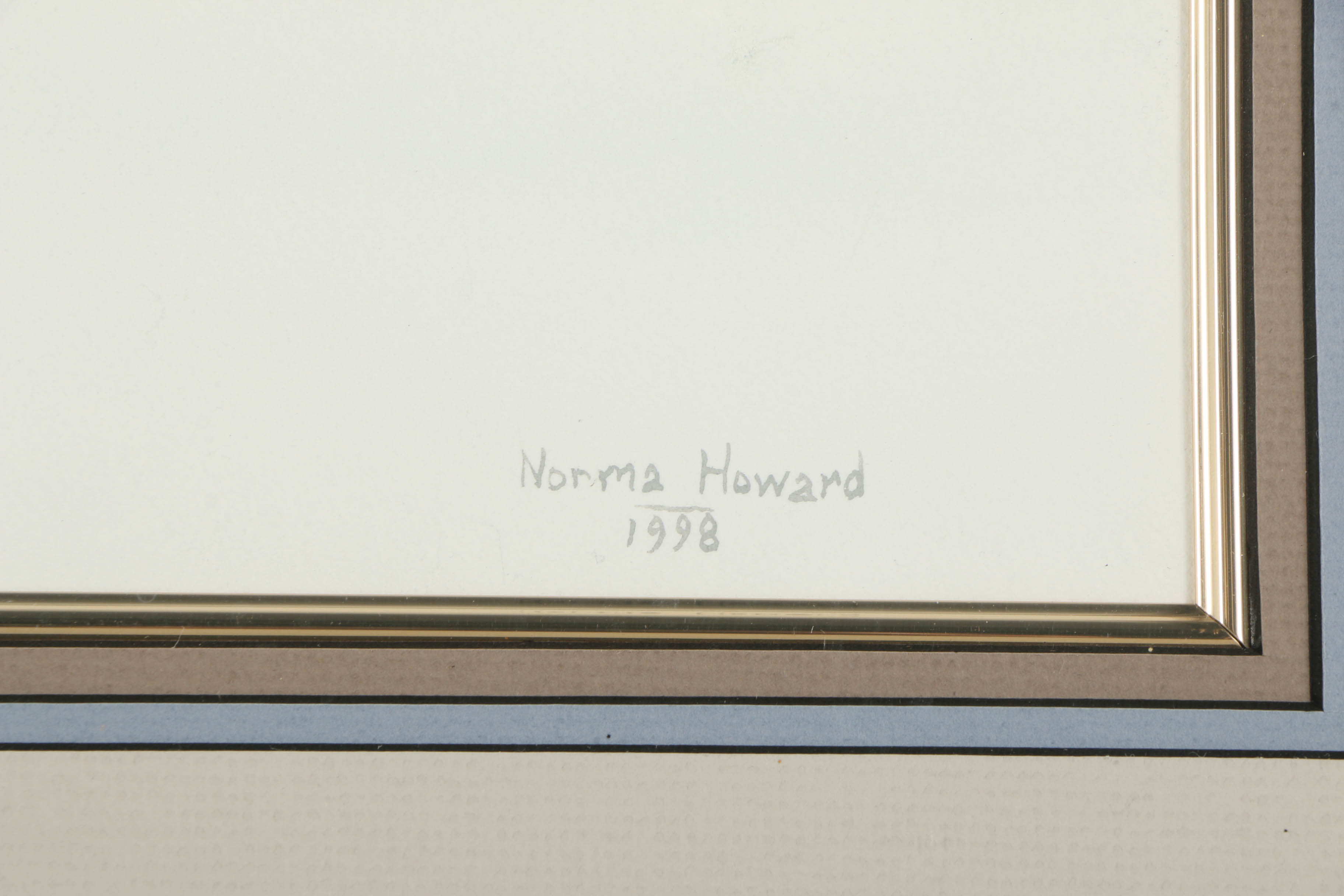 Norma Howard Gouache Painting on Paper "Choctaw Removal" | EBTH