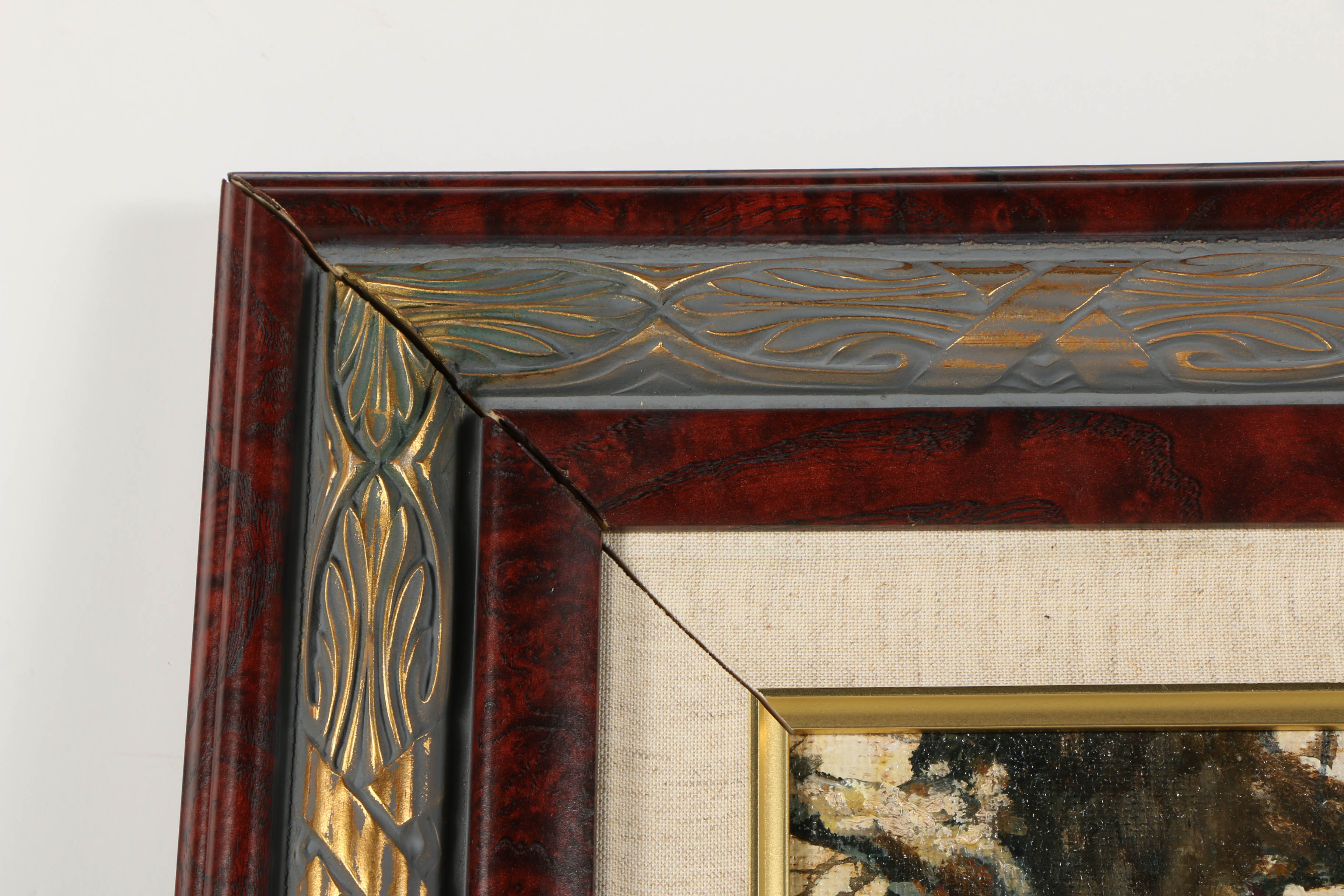 Talmadge Davis Oil Painting on Board "Mother's Tears" | EBTH