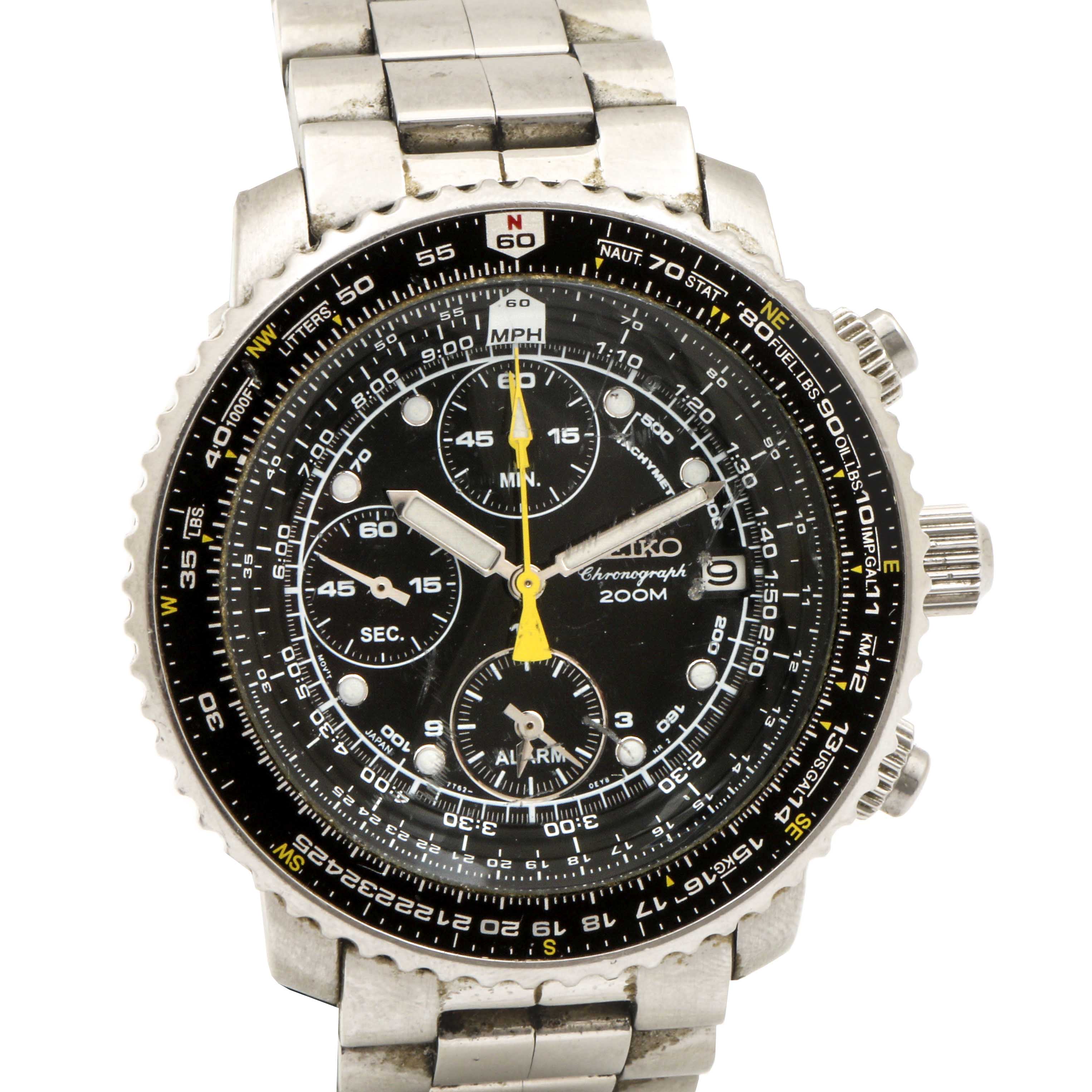 Seiko Chronograph Pilot Wristwatch | EBTH