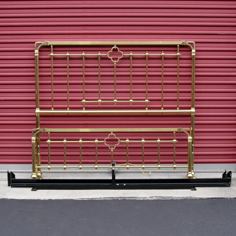 Queen Size Brass Bed Frame | EBTH