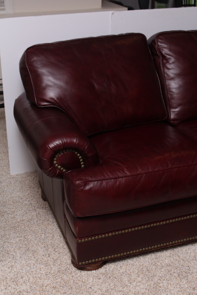 Thomasville Leather Sofa | EBTH