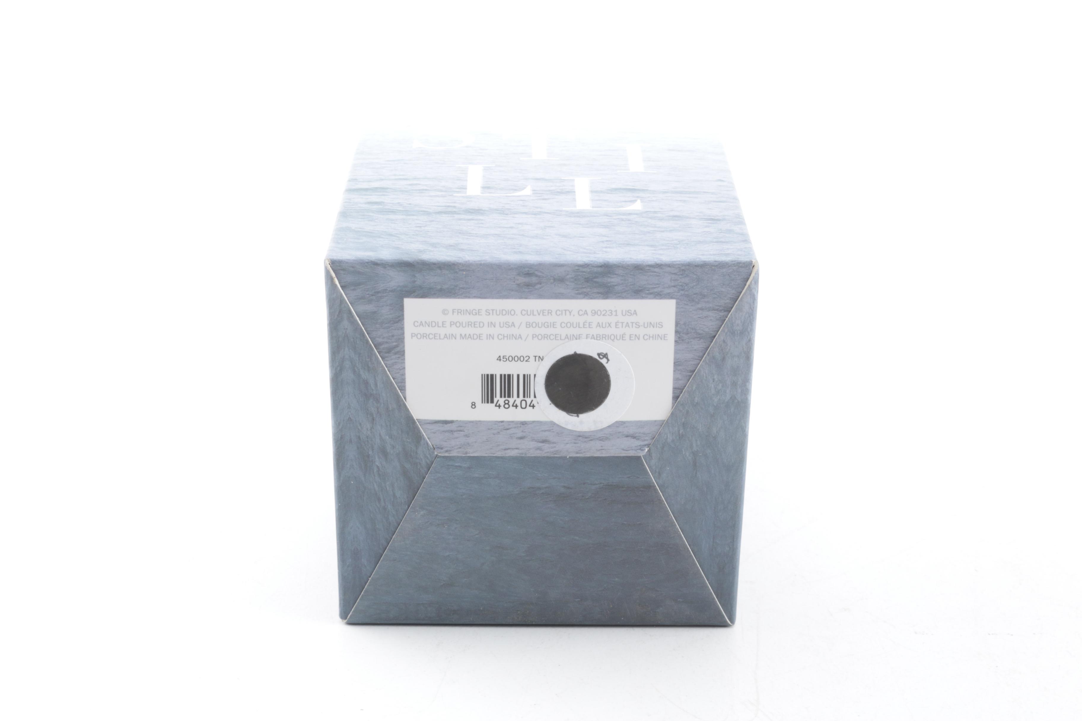 Fringe Studio "Be Still" Sea Salt Candles with Ceramic Holders | EBTH