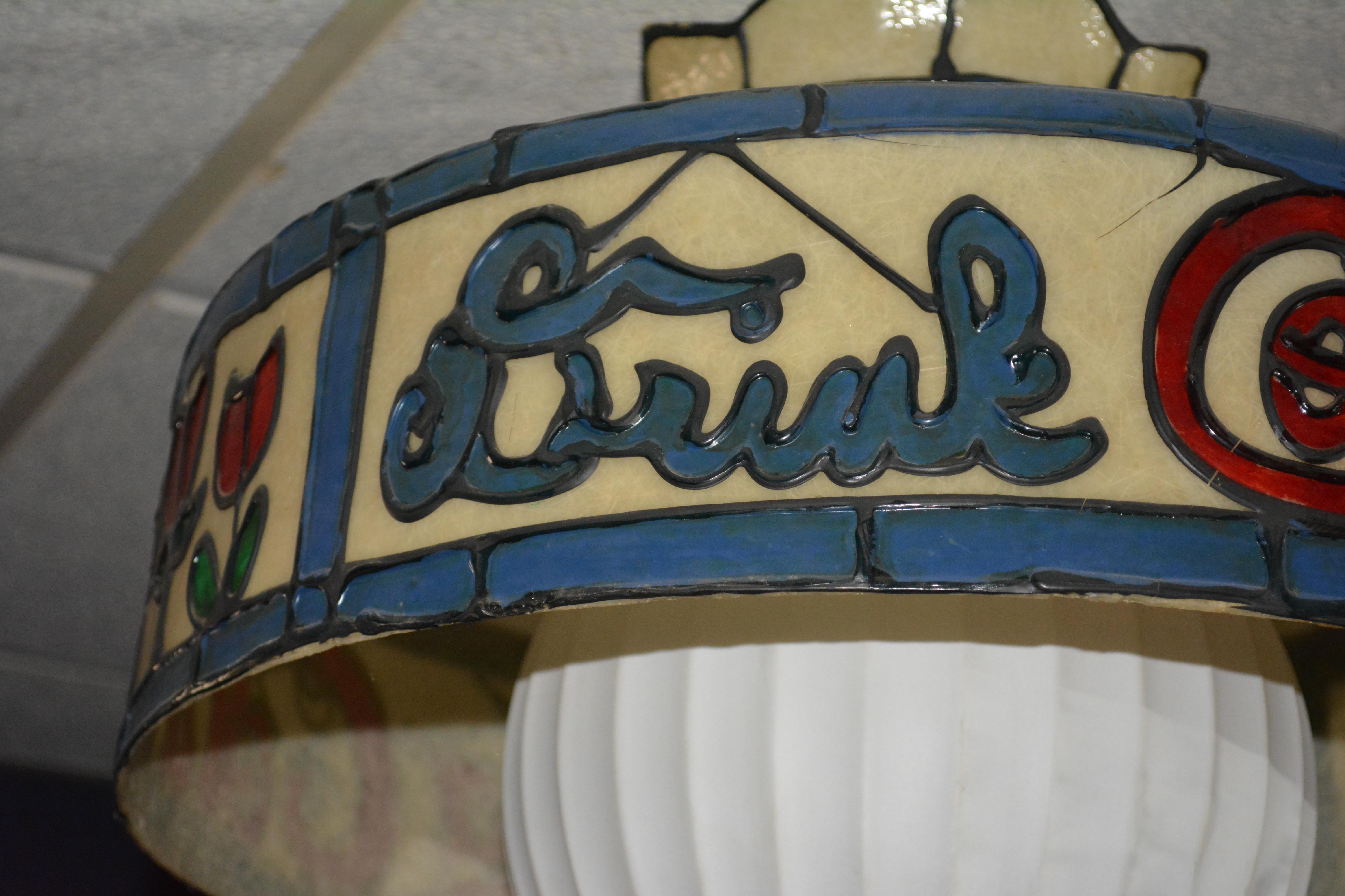 "Drink Coca-Cola" Ceiling Light Fixture | EBTH