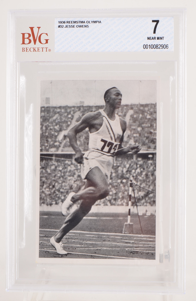 Jesse Owens 1936 Graded Card | EBTH
