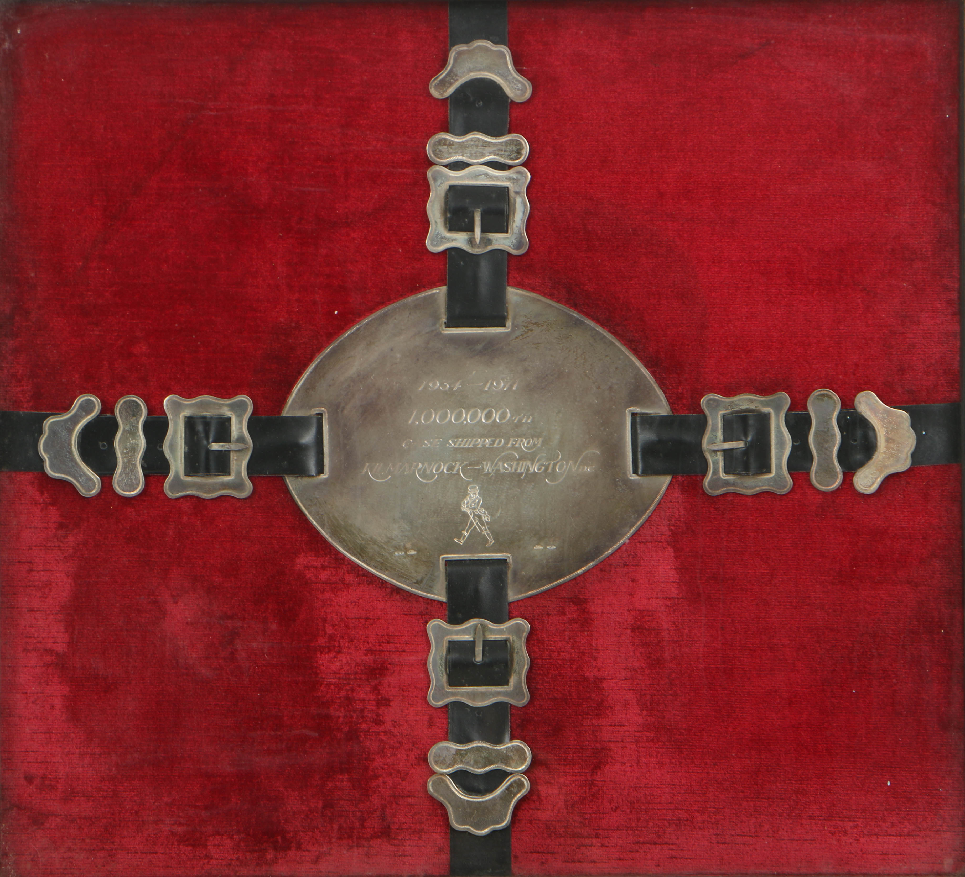 Engraved Silver Chest Plate | EBTH