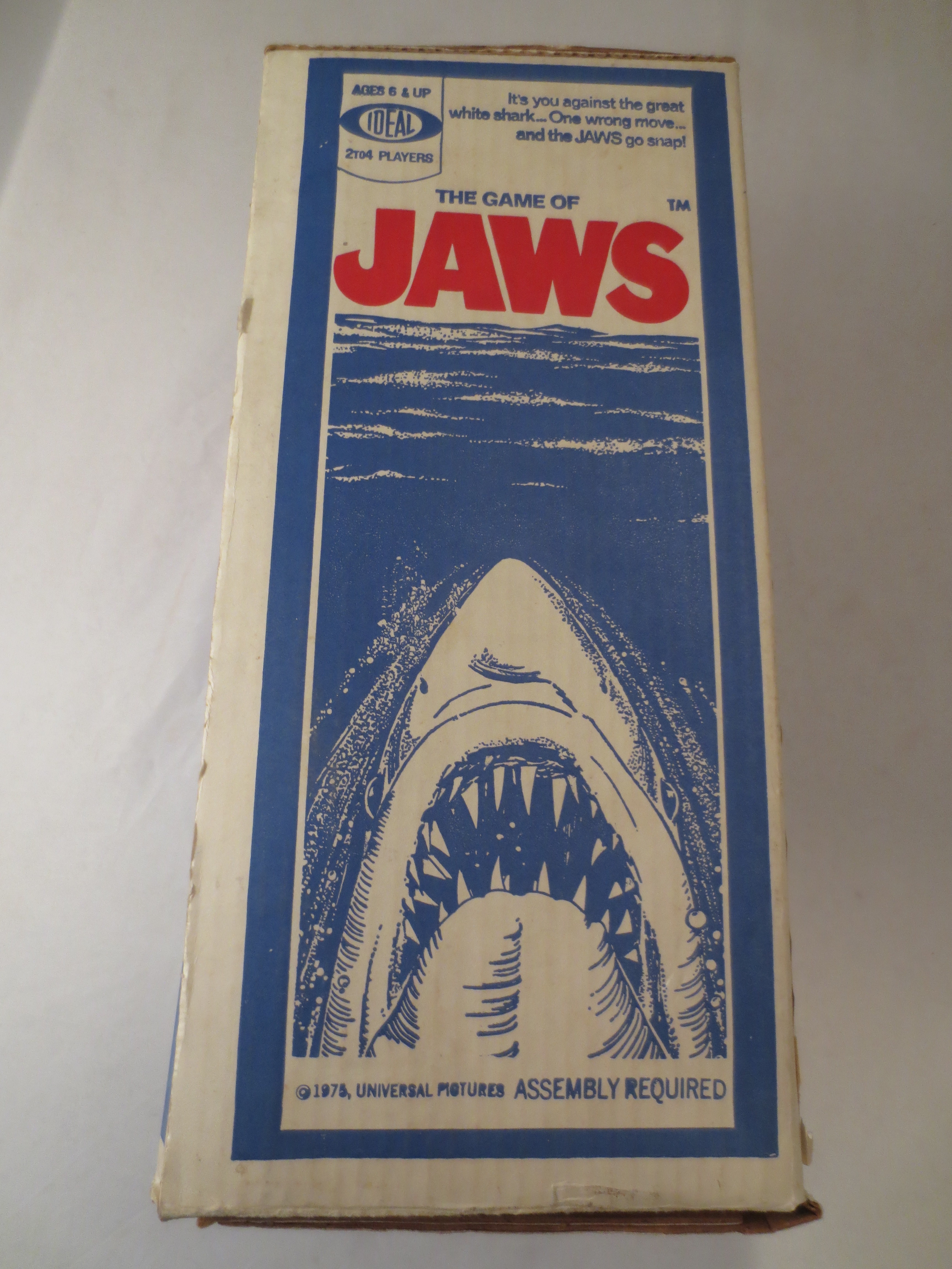 Vintage Ideal "The Game of Jaws" Board Game | EBTH