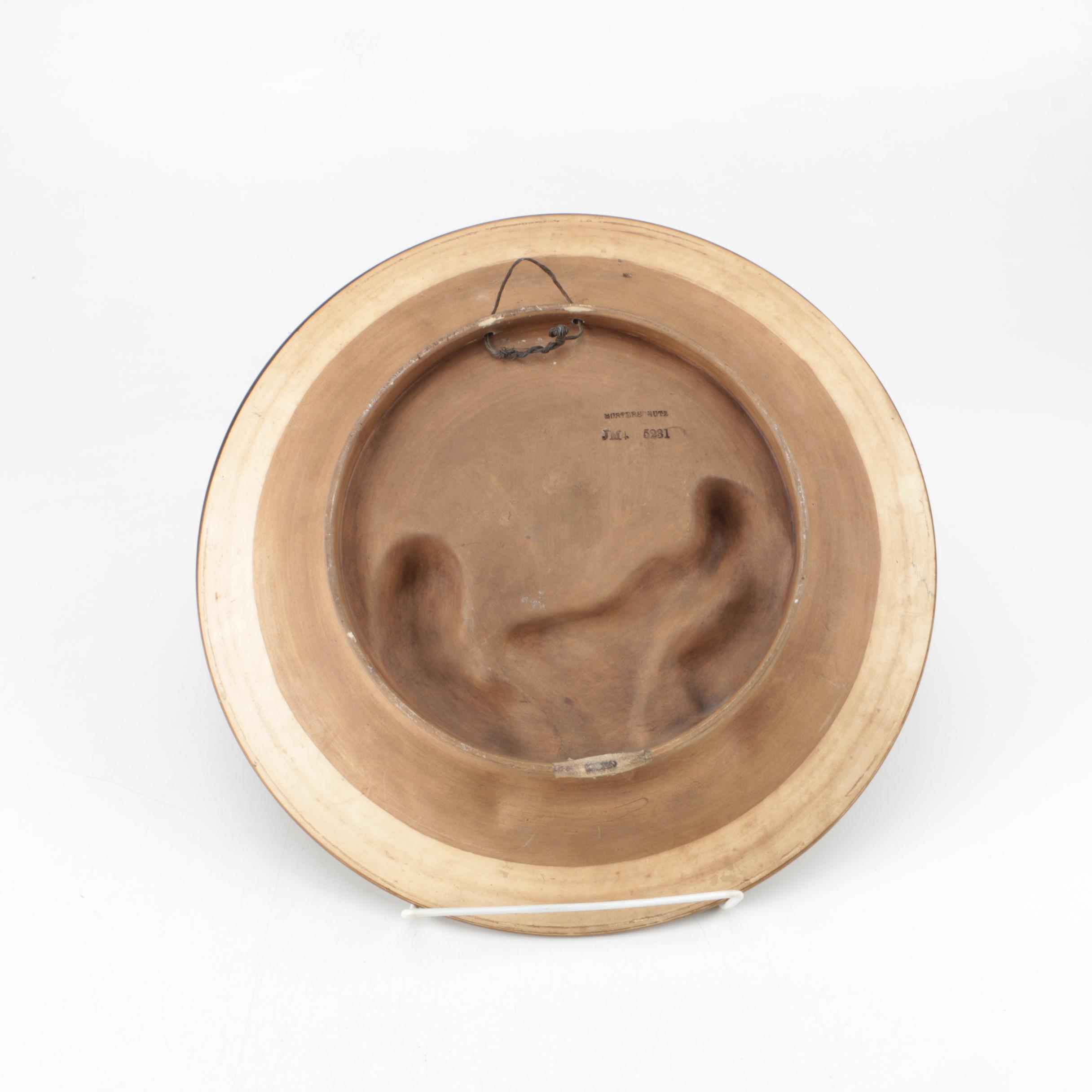 Vintage Musterschutz Stoneware Wall Plate | EBTH