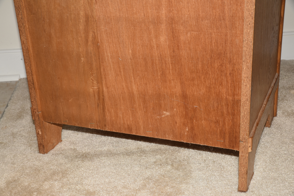 Vintage Oak Reproduction Ice Box by White Clad | EBTH