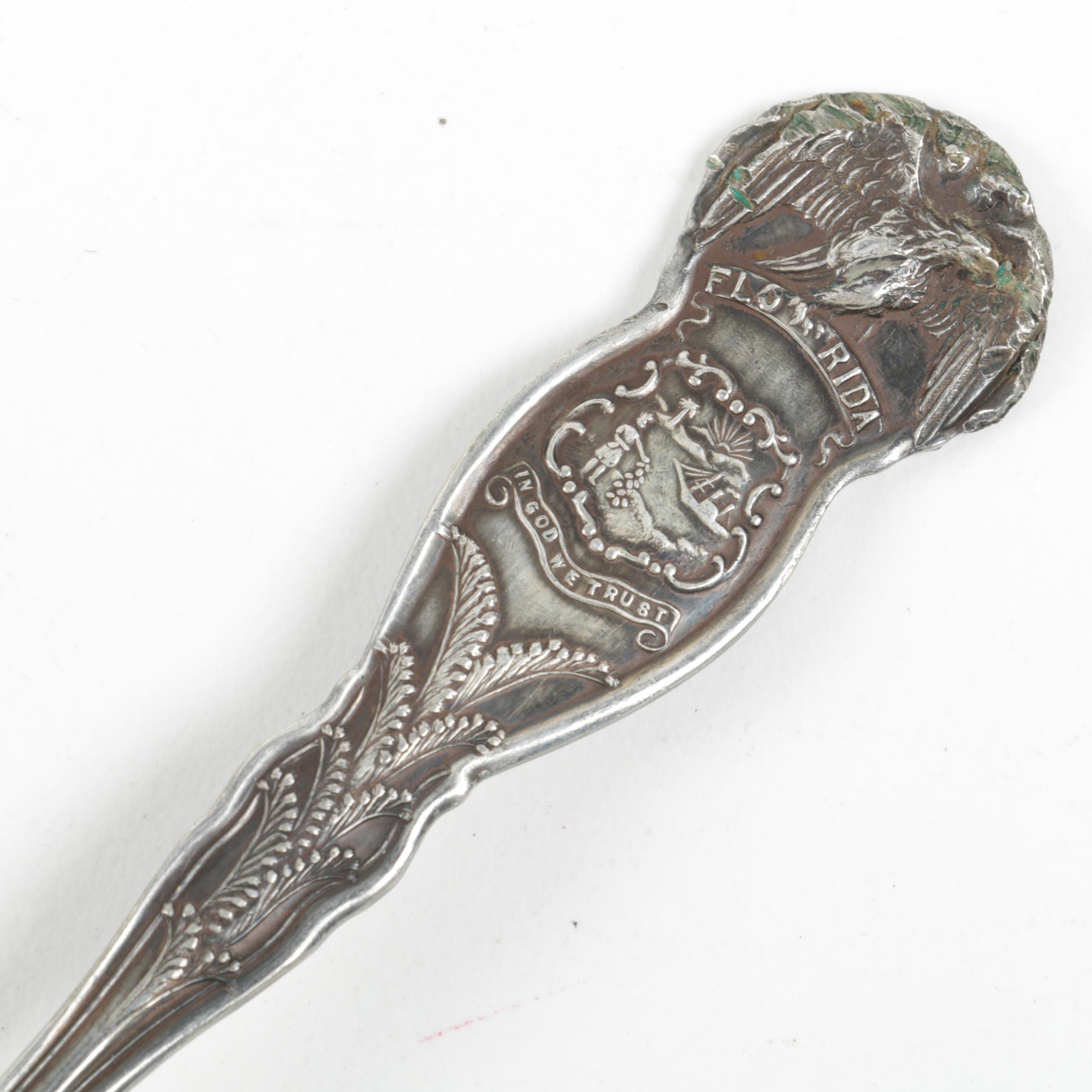 Wm. Rogers & Son Silver Plate Souvenir Spoons with 1847 Roger Bros ...