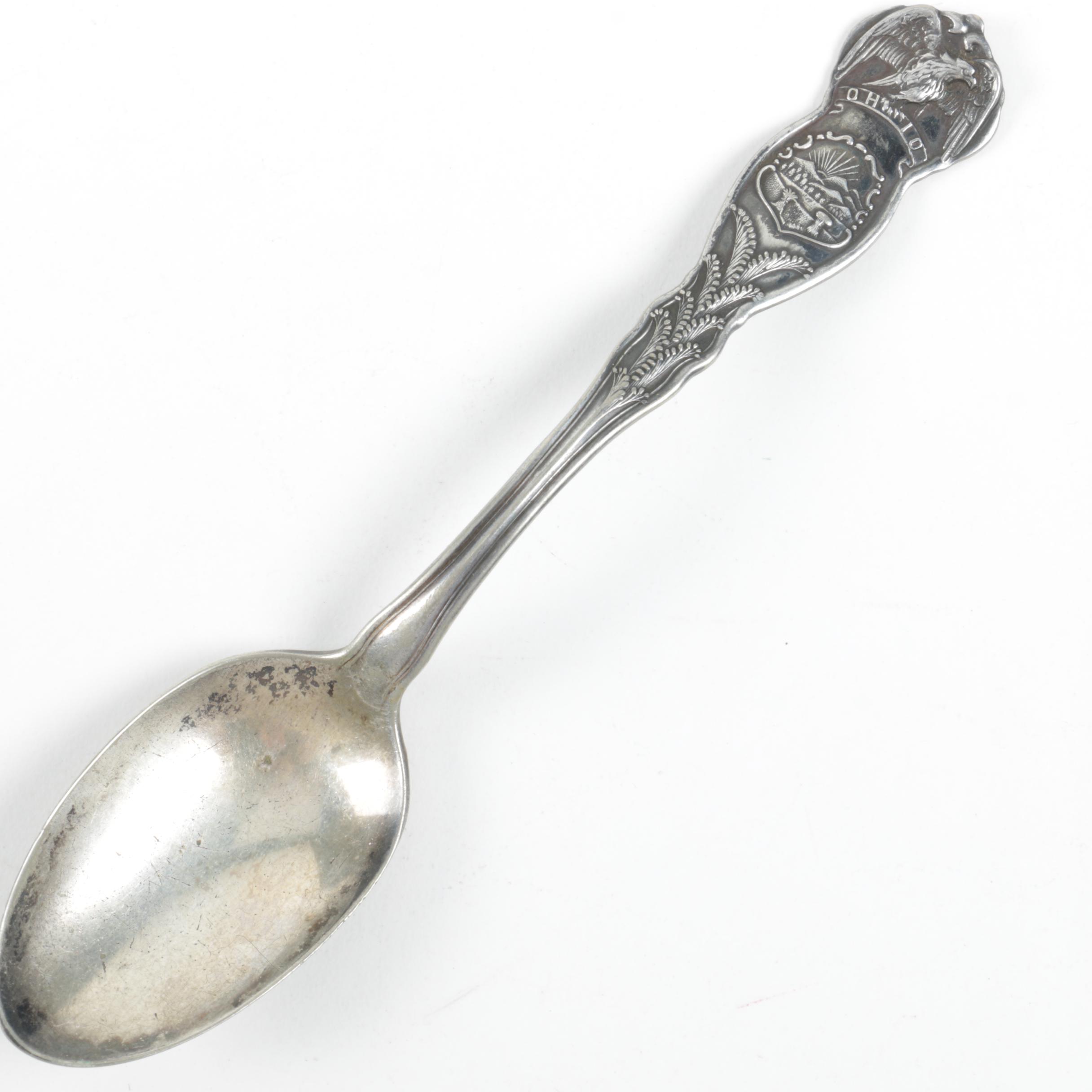 Wm. Rogers & Son Silver Plate Souvenir Spoons with 1847 Roger Bros ...