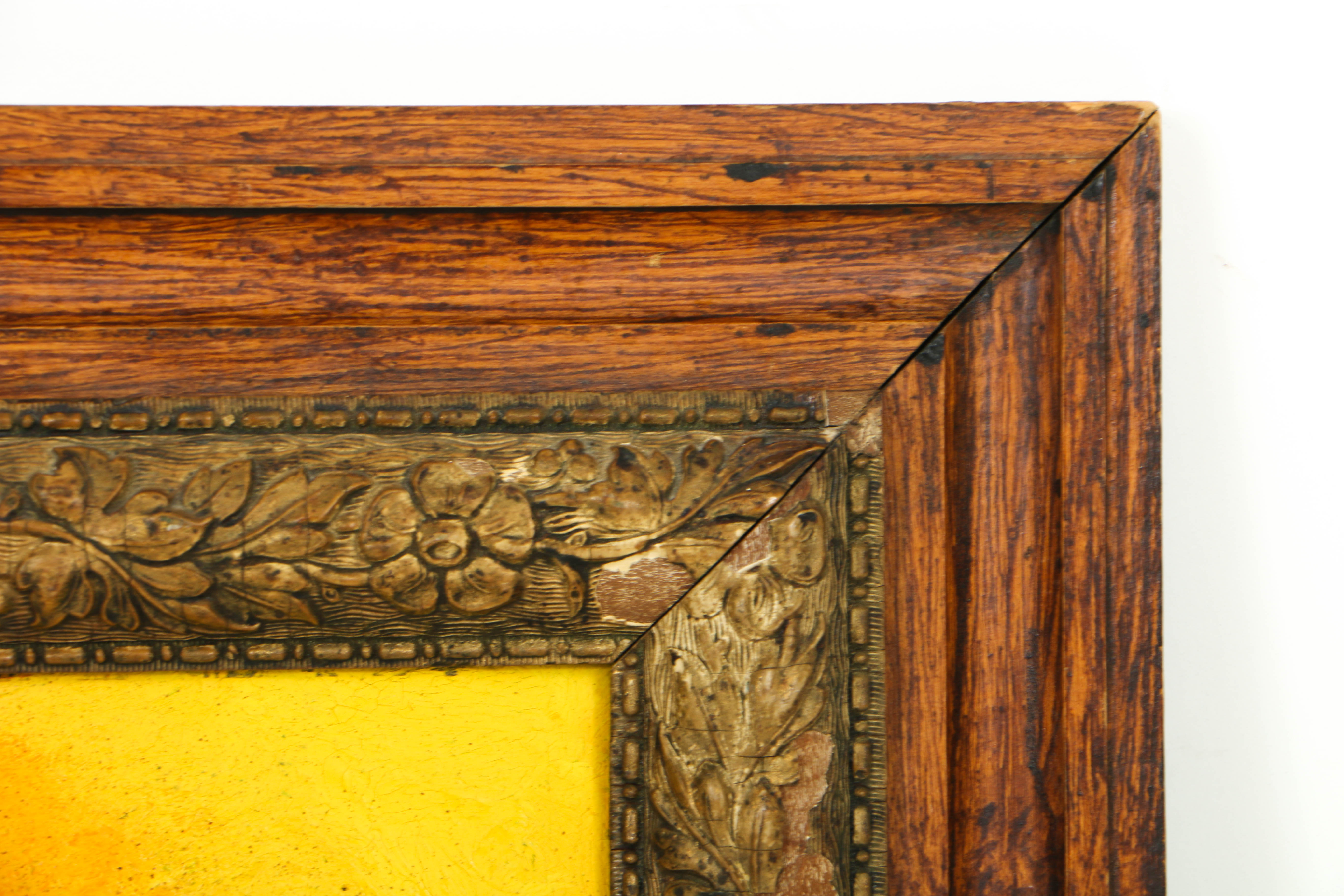 Henry Faulkner Oil and Casein Painting on Board "Gift from de Gaulle ...