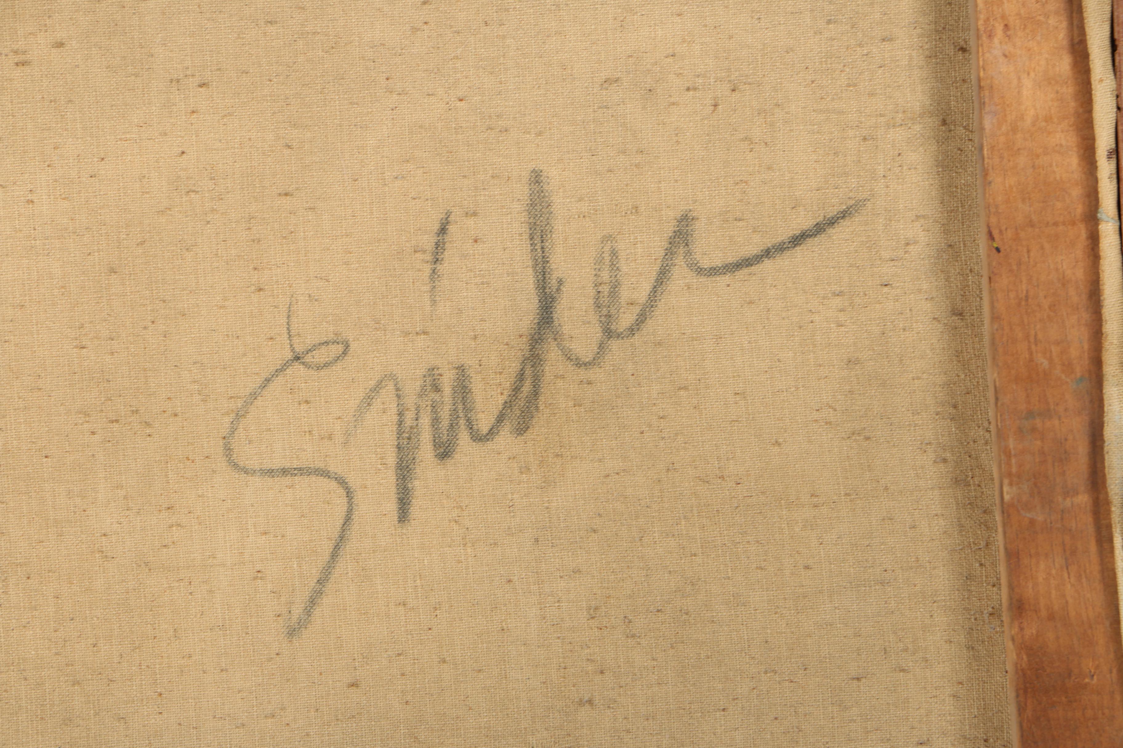 Ann Louise Snider Oil Painting on Canvas of a Man Holding a Teapot | EBTH