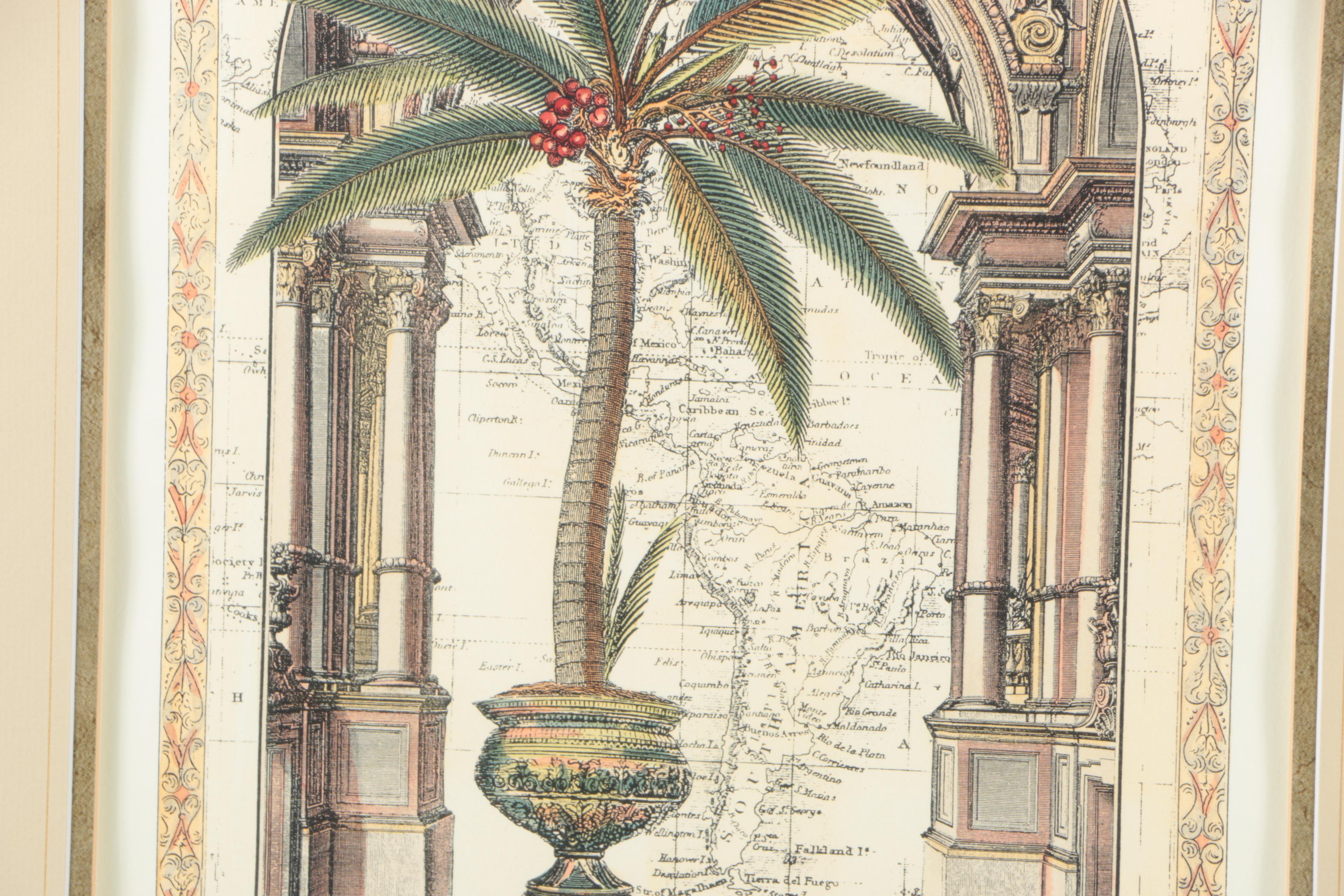 Hand-Colored Lithograph Prints on Paper | EBTH